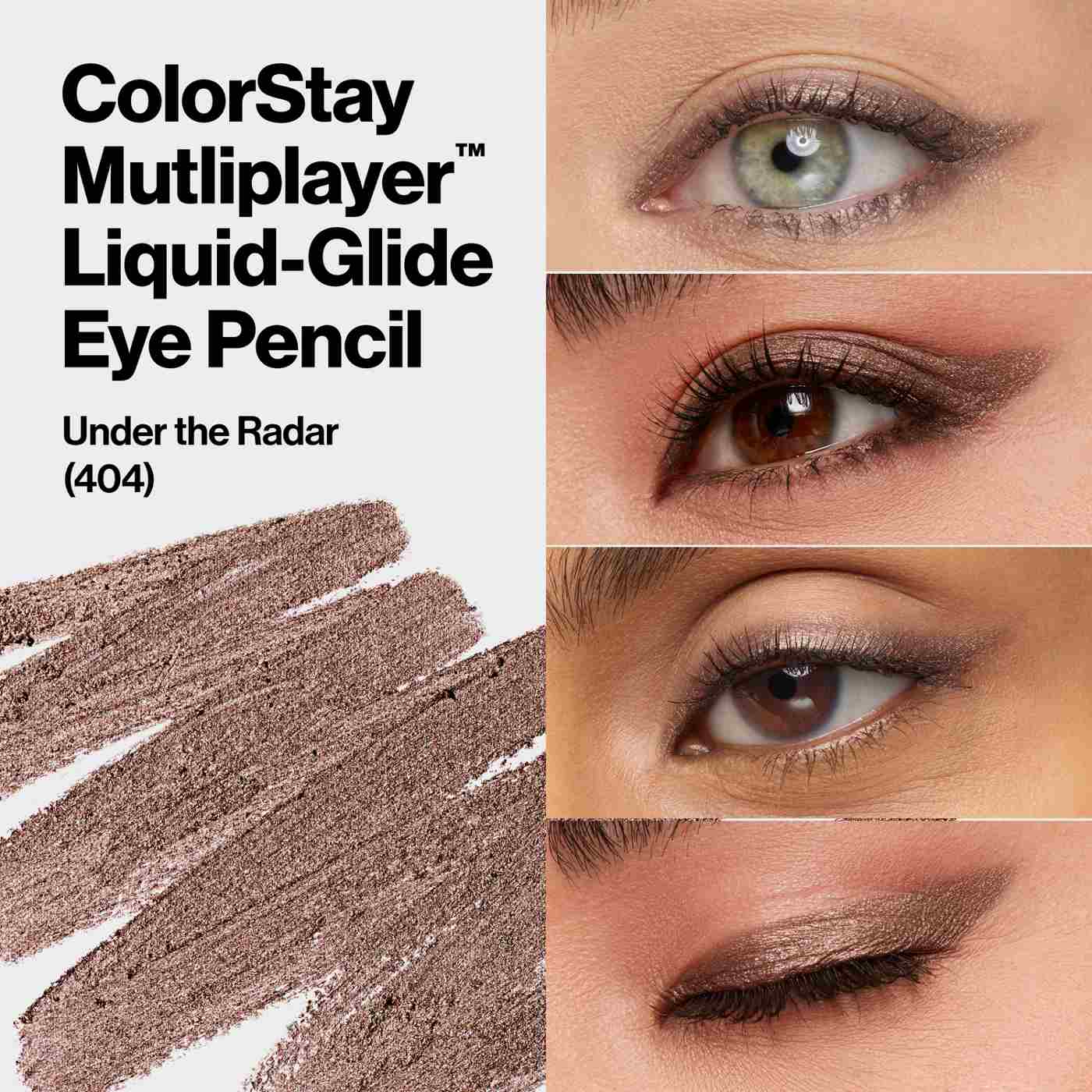 Revlon ColorStay Multi Player Liquid-Glide Eye Pencil - Under the Radar ...