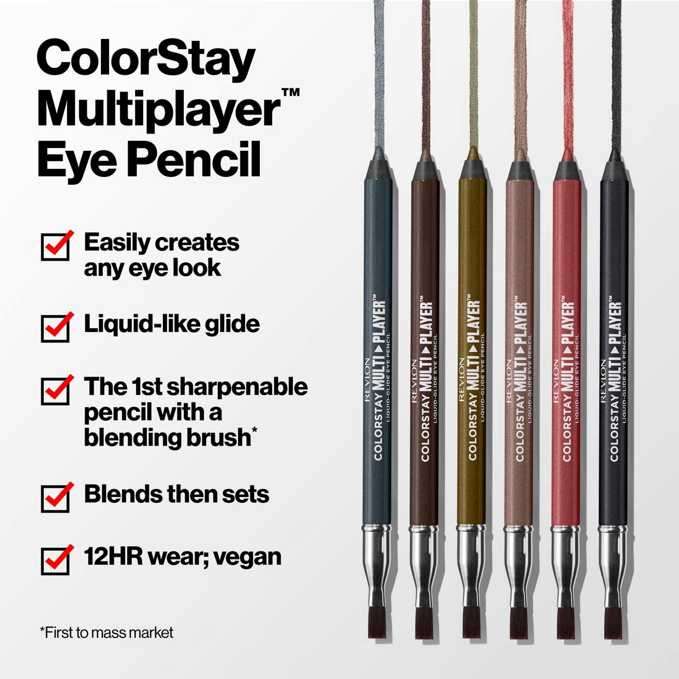 Revlon ColorStay Multi Player Liquid-Glide Eye Pencil - Under the Radar ...