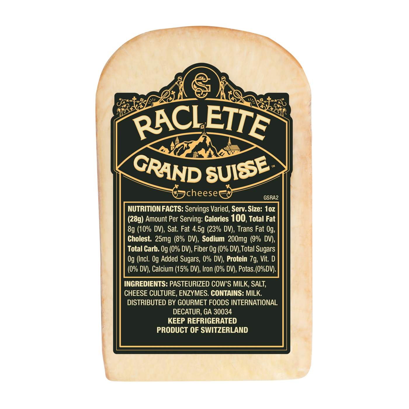 Grand Suisse Raclette Cheese - Shop Cheese at H-E-B
