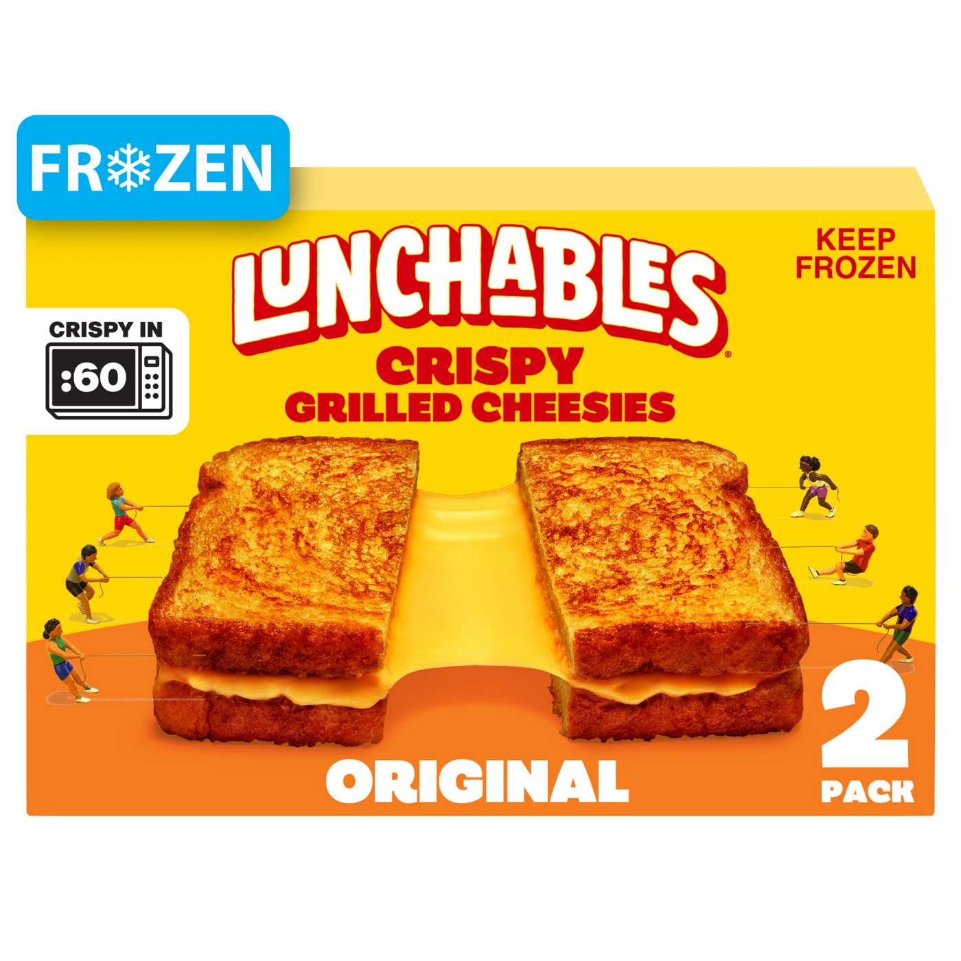 Lunchables Crispy Grilled Cheesies Frozen Sandwiches - Original - Shop ...
