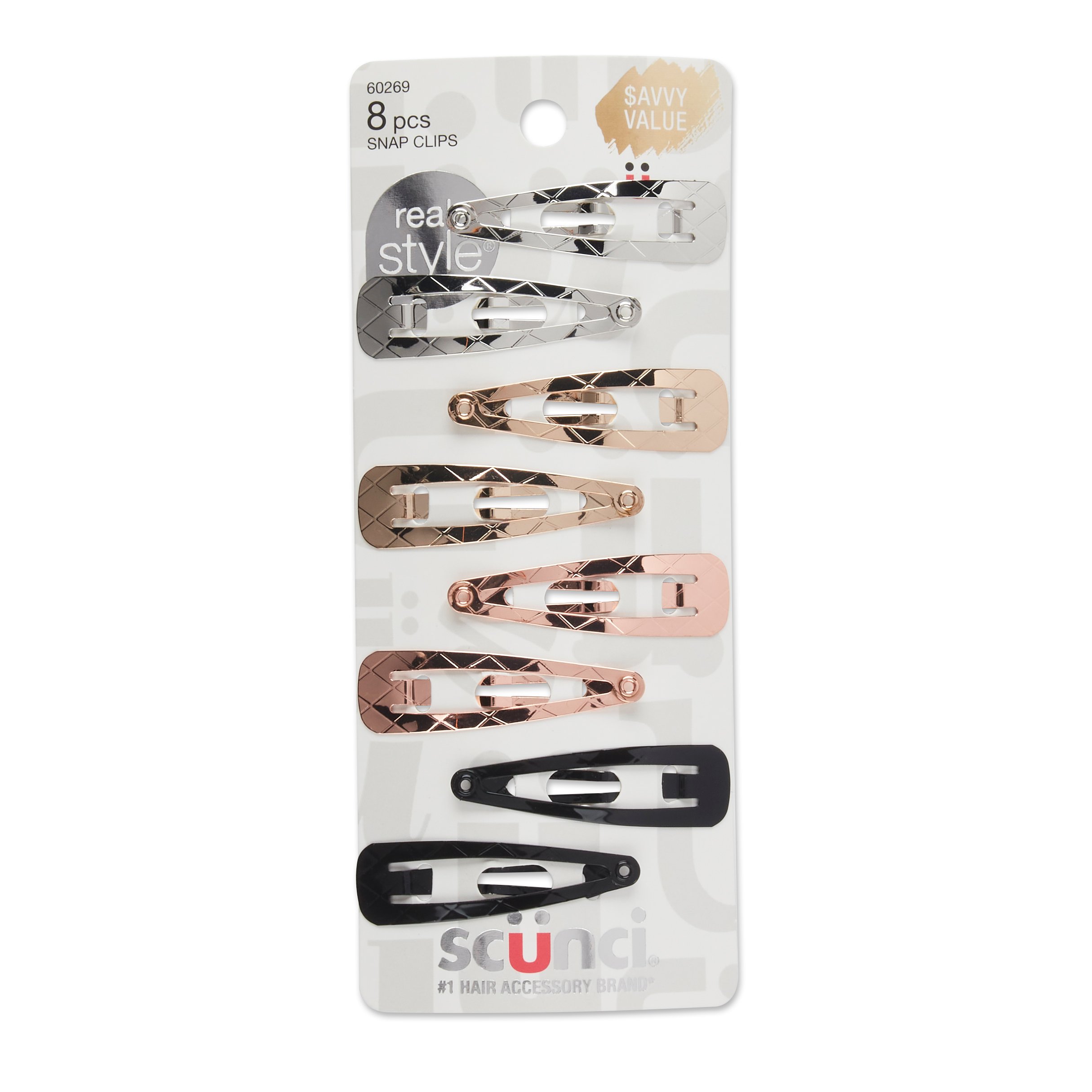 Scunci Metal Snap Clips - Shop Hair accessories at H-E-B