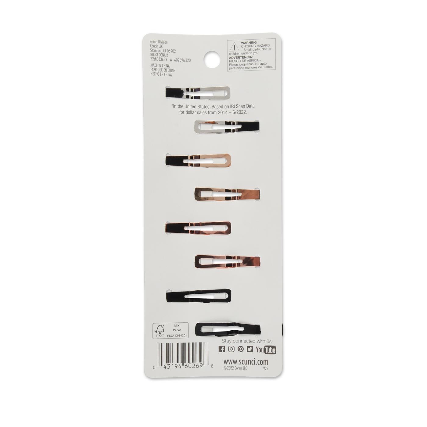 Scunci Metal Snap Clips - Shop Hair Accessories at H-E-B