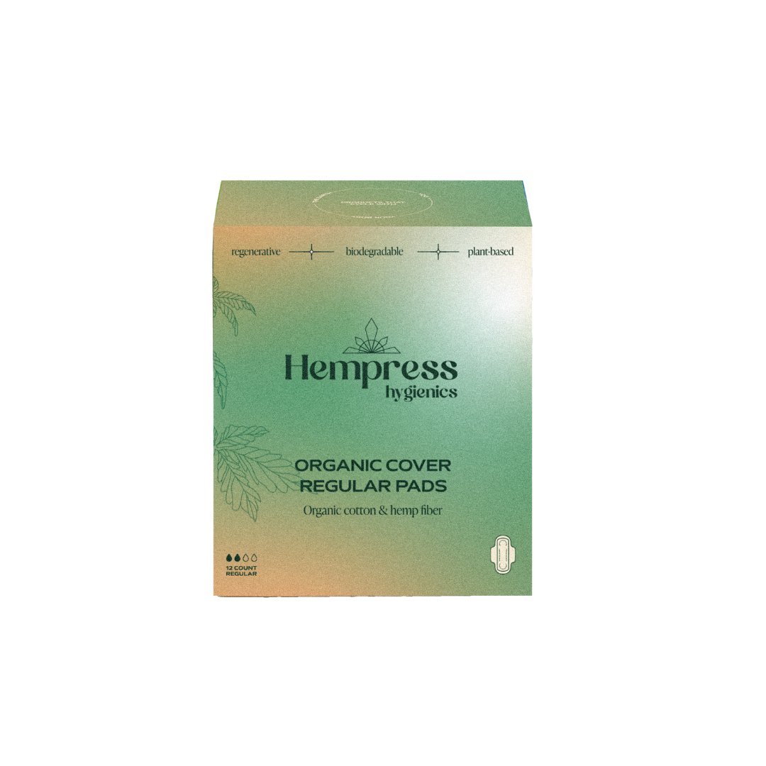 Hempress Hygiencis Organic Cotton Pads - Regular - Shop Pads & liners ...