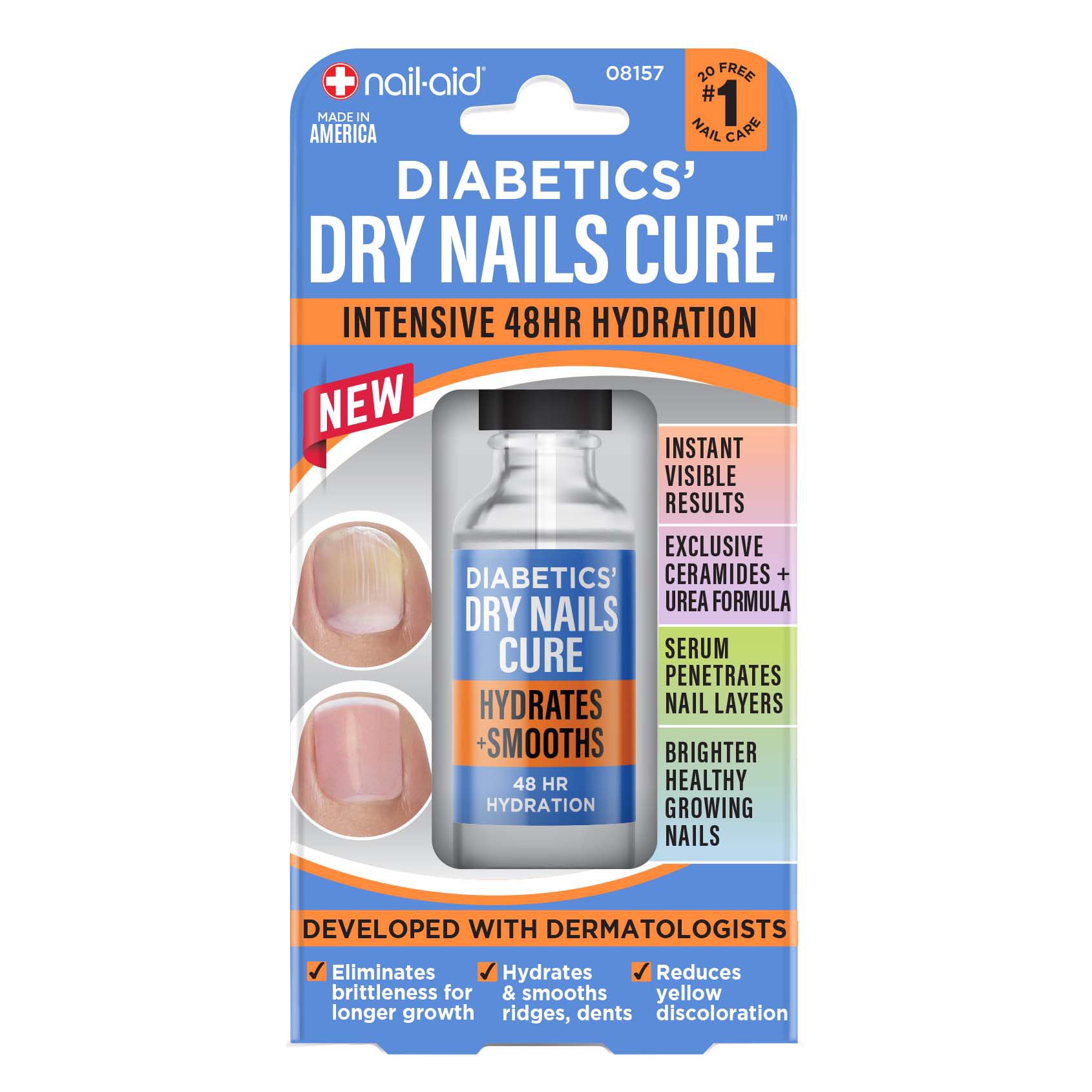 Nail Aid Diabetics' Dry Nails Cure - Shop Treatments at H-E-B