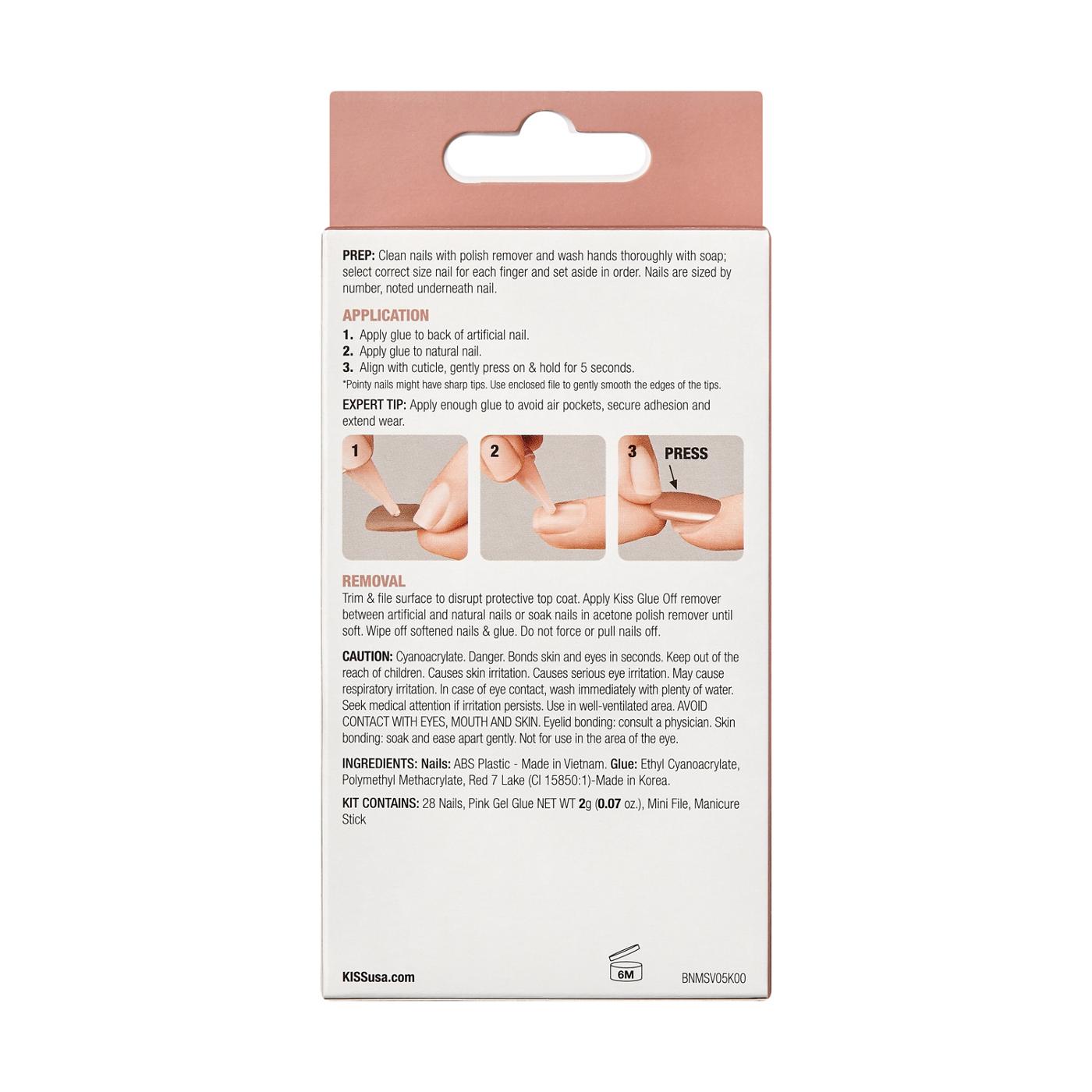 KISS Bare But Better Nails - Embrace It - Shop Nail sets at H-E-B