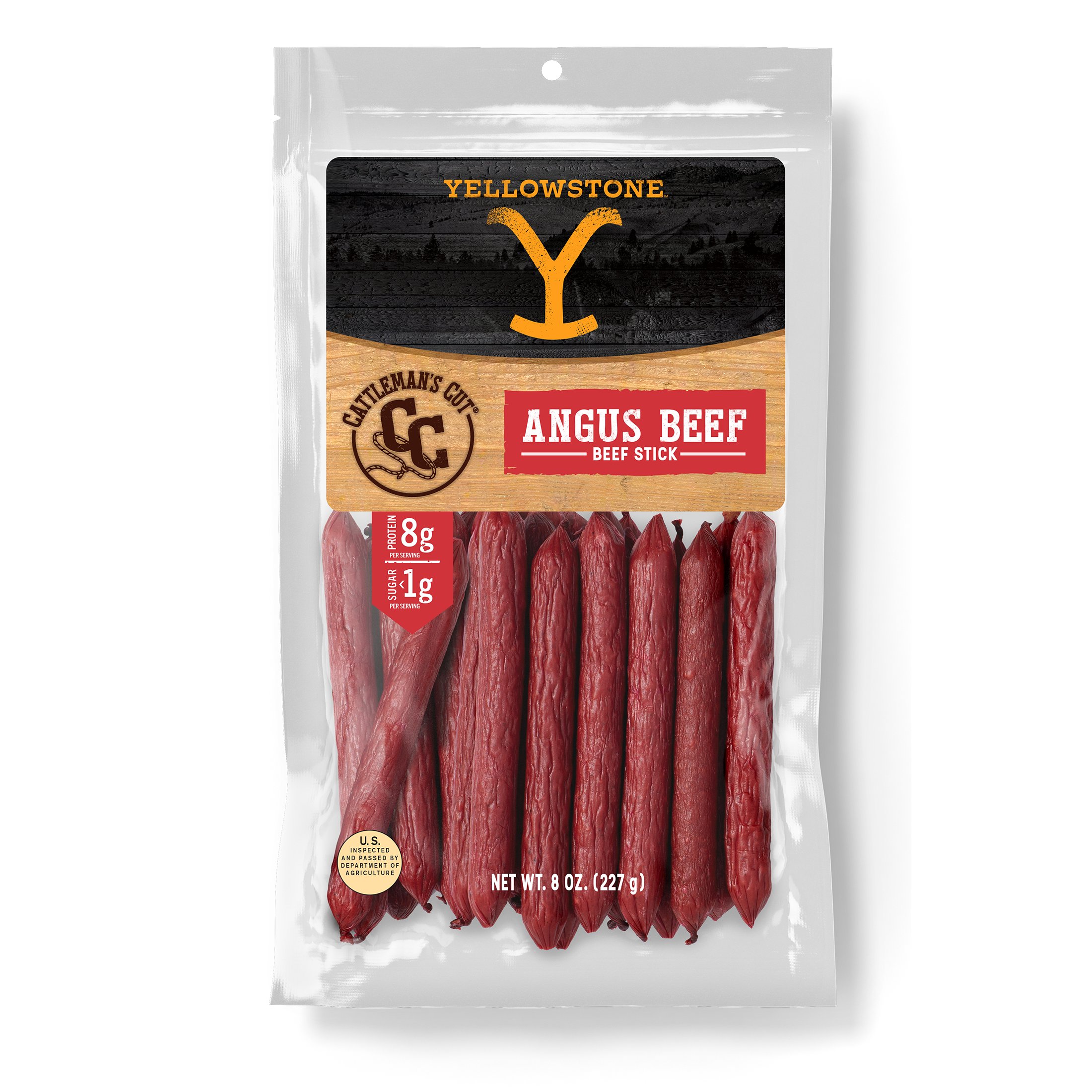 Cattleman's Cut Yellowstone Angus Beef Sticks - Shop Jerky at H-E-B