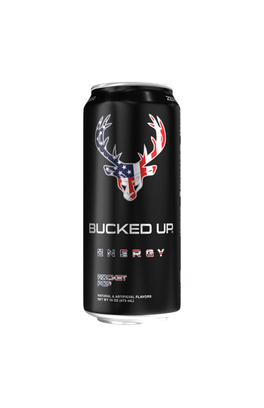 Bucked Up Zero Sugar Energy Drink - Rocket Pop - Shop Diet & fitness at ...