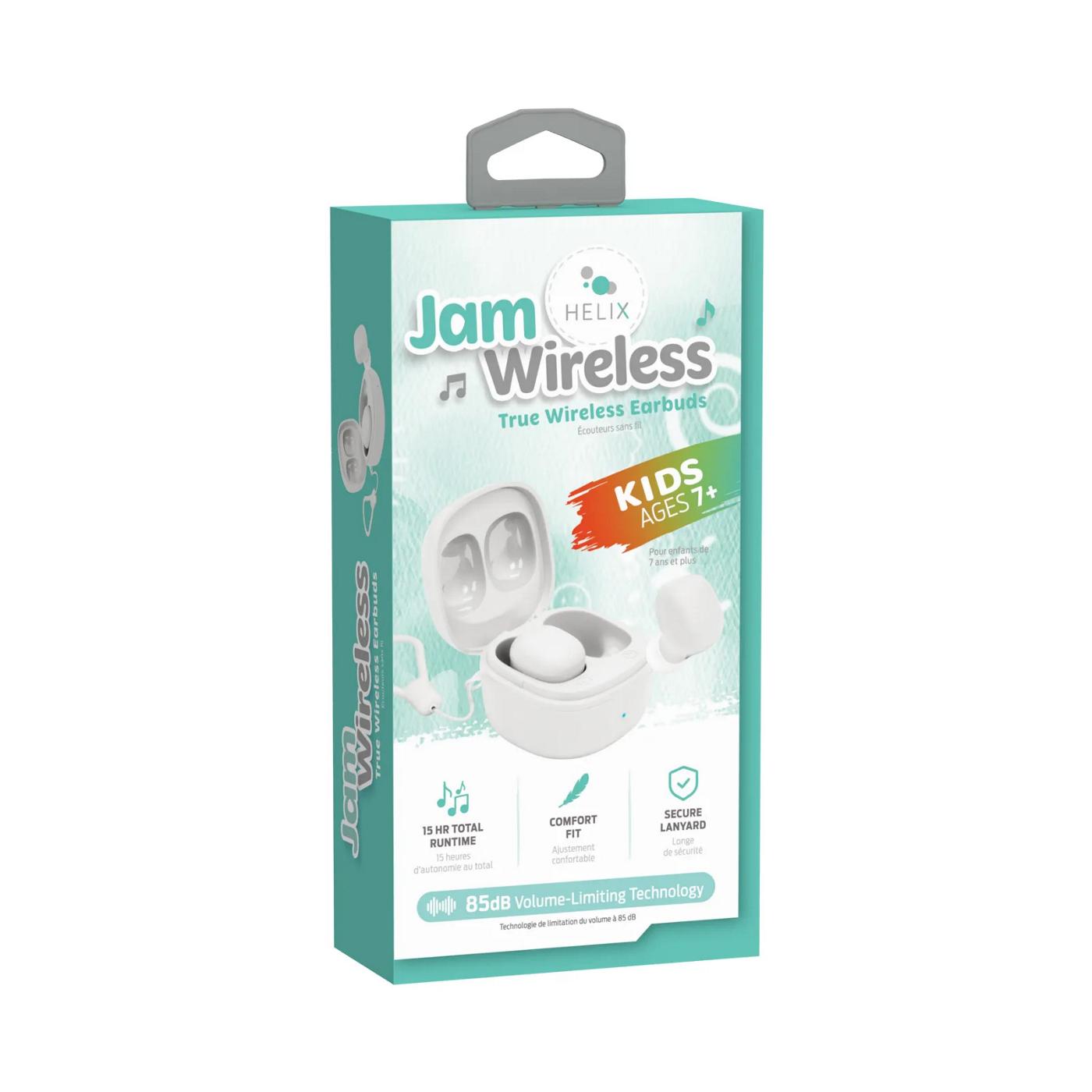 Helix JamWireless Kids Earbuds - White - Shop Headphones at H-E-B