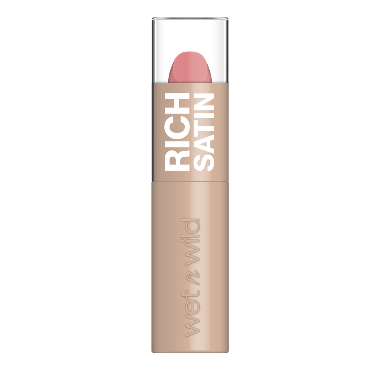 Wet n Wild Rich Satin Lip Color - Hush Lil Beige - Shop Lipstick at H-E-B