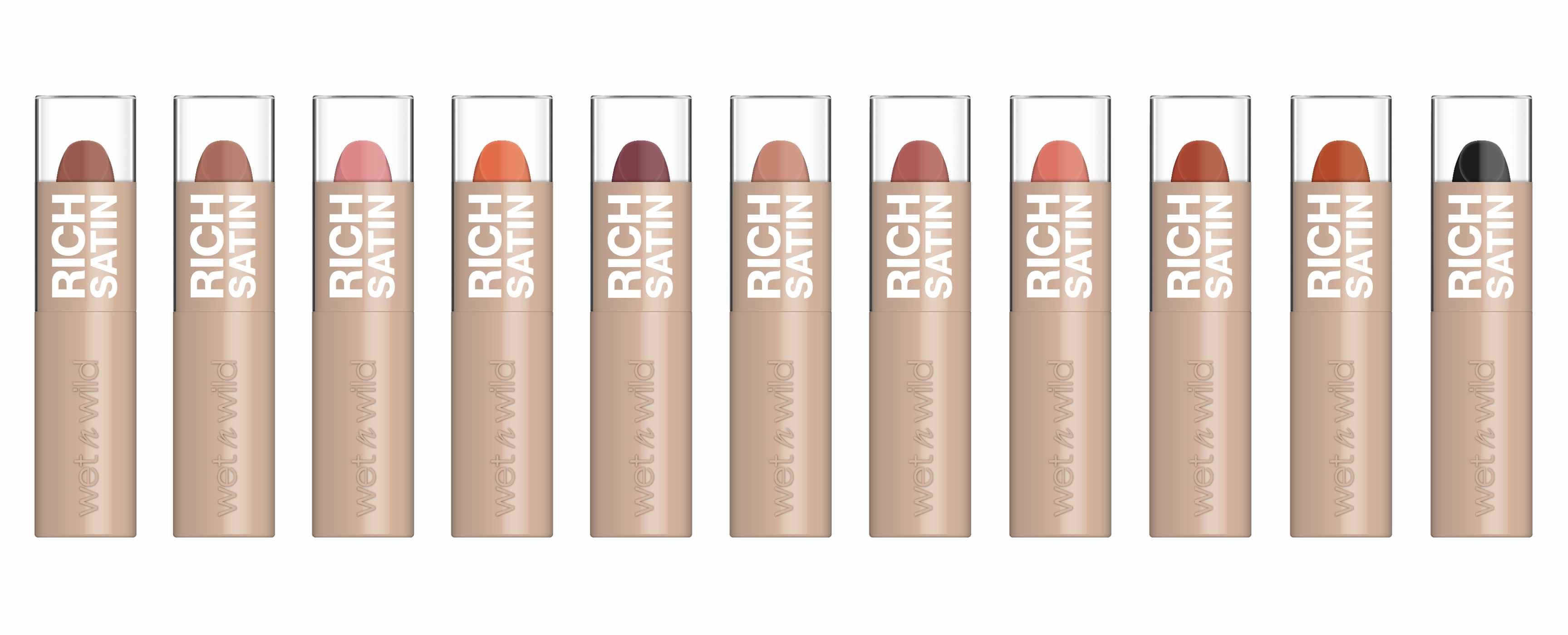 Wet n Wild Rich Satin Lip Color - Hush Lil Beige - Shop Lipstick at H-E-B