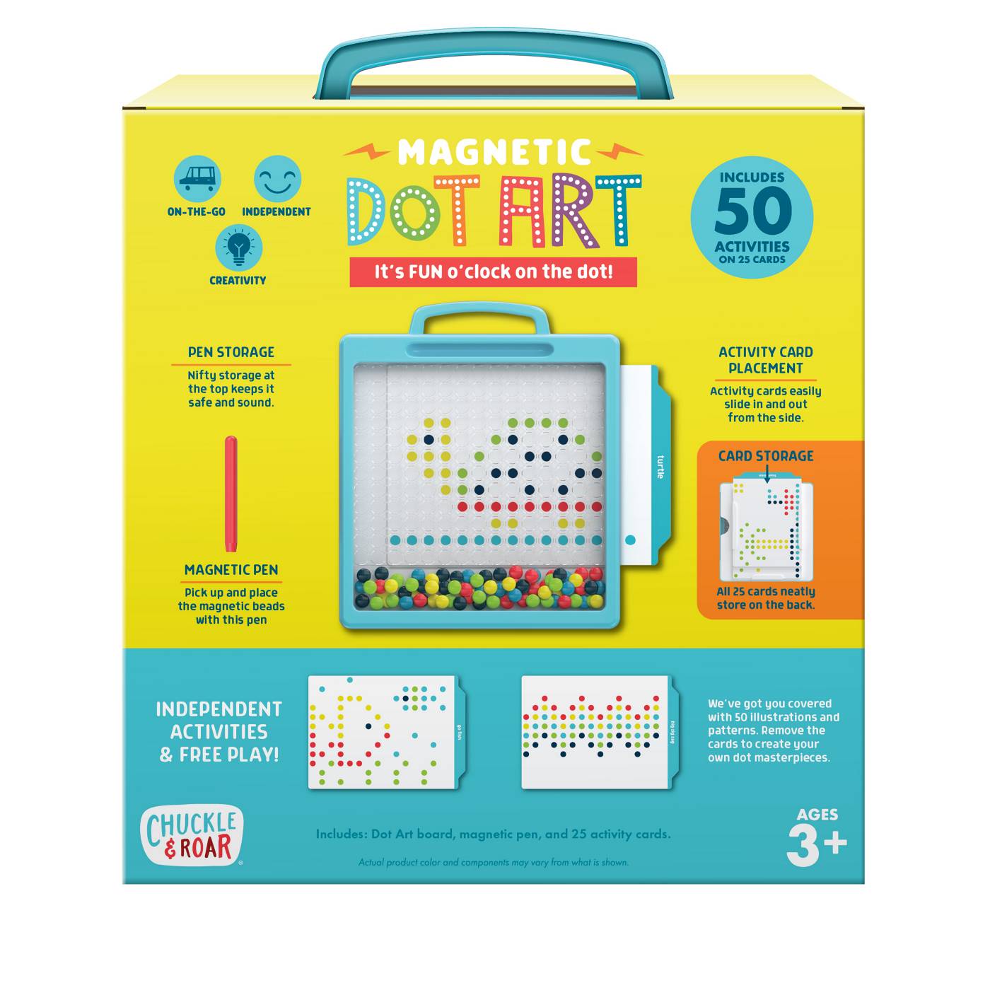 Chuckle & Roar Magnetic Dot Art Kit - Shop Kits at H-E-B