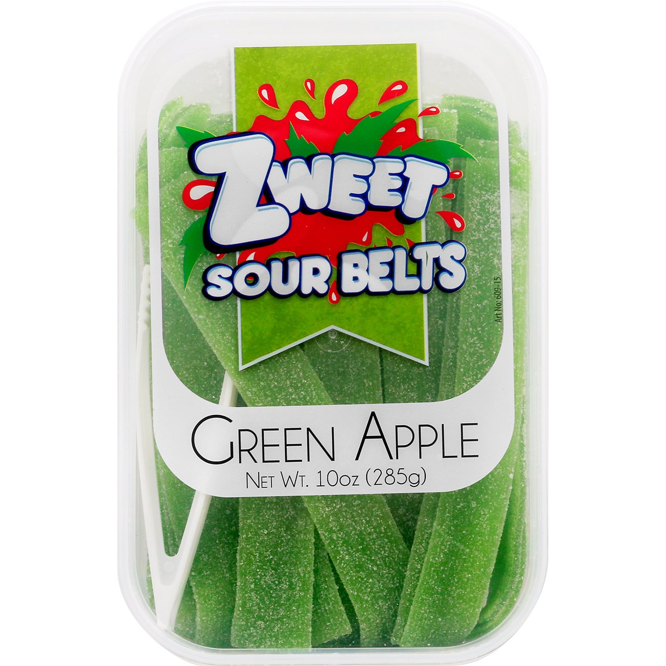 Zweet Kosher Sour Green Apple Belts Candy - Shop Candy at H-E-B