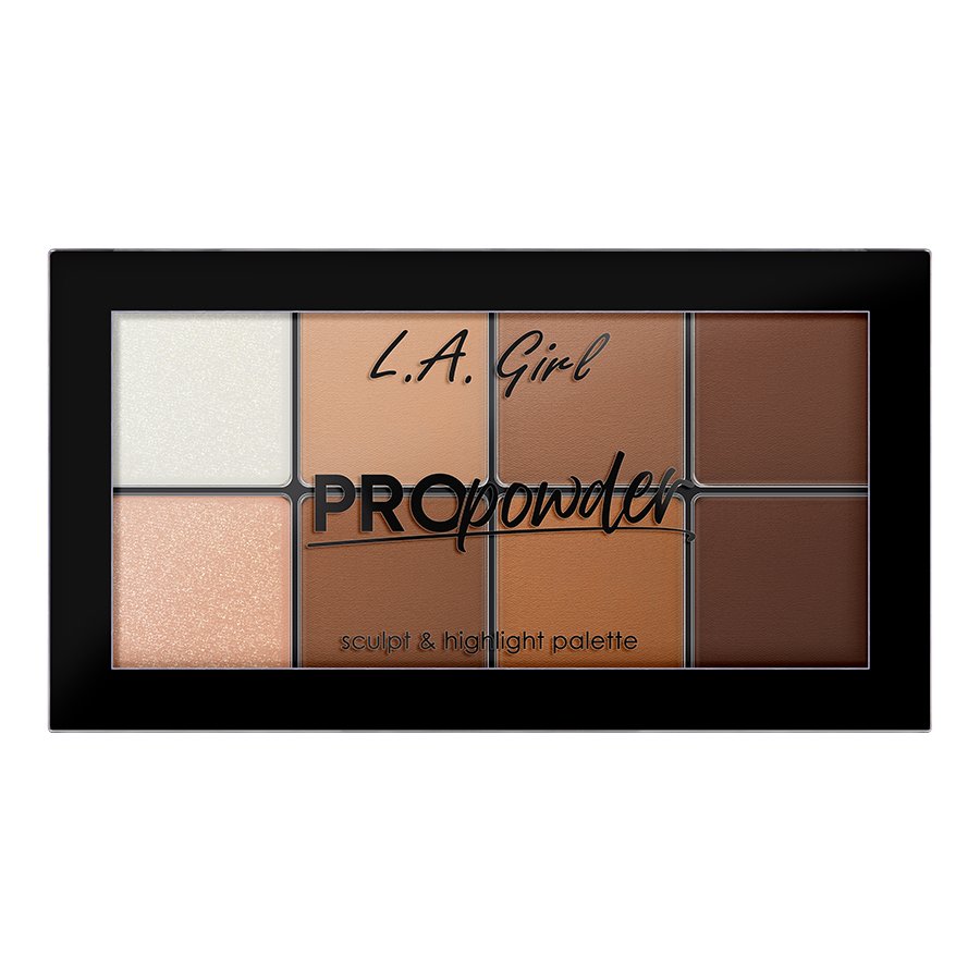 L.A. Girl Pro Powder Sculpt & Highlight Palette - Shop Bronzers ...