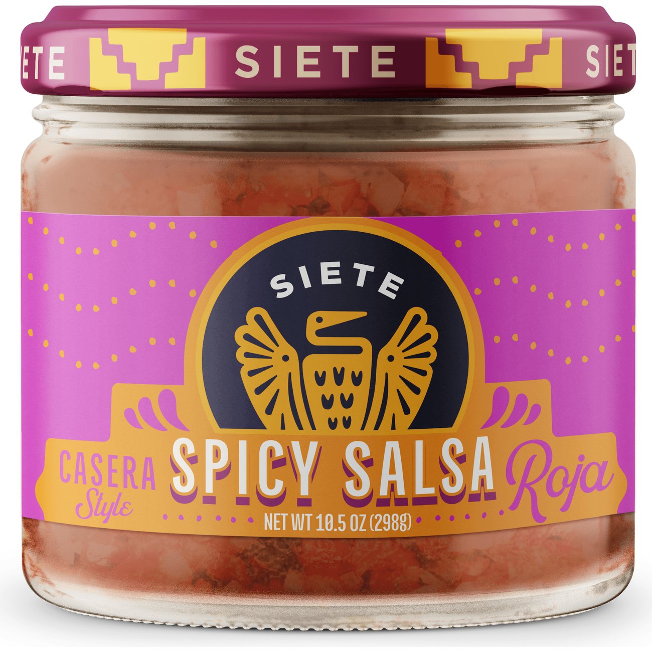 Siete Casera Style Spicy Salsa Roja - Shop Salsa & dip at H-E-B