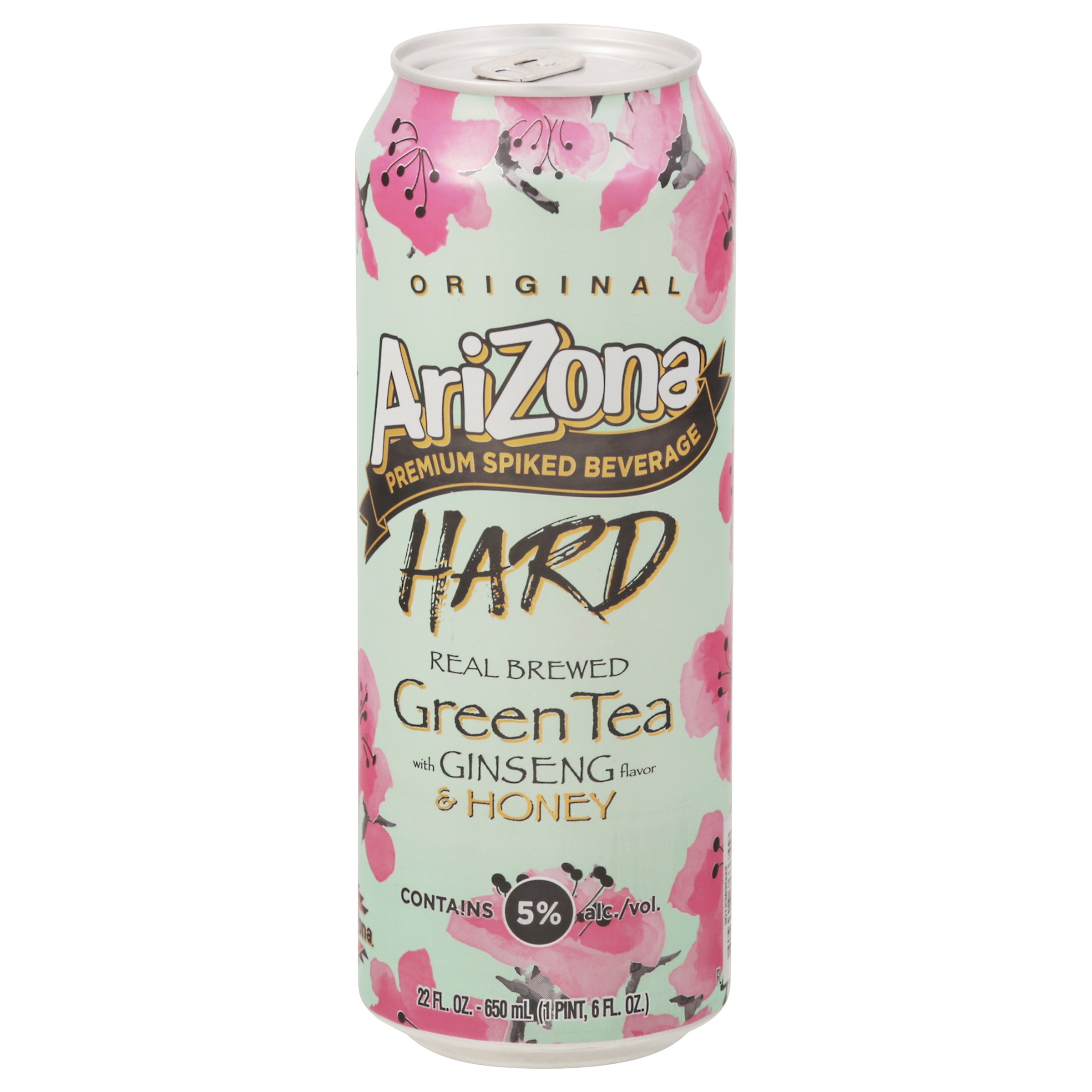 Arizona Hard Green Tea with Ginseng & Honey - Shop Malt beverages ...
