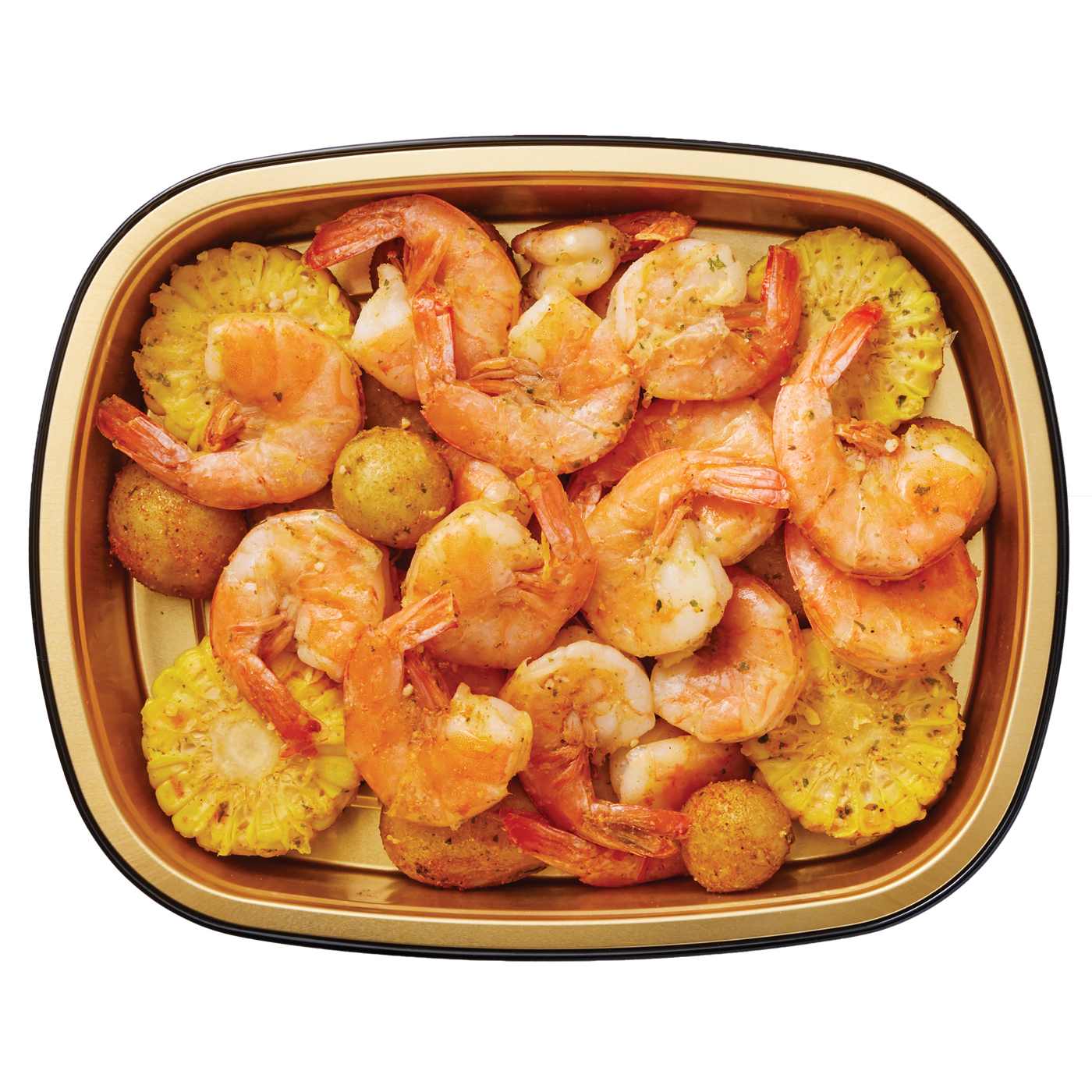 Bayou Boil House by H-E-B Fully Cooked Shrimp Boil – Cajun Seasoned ...