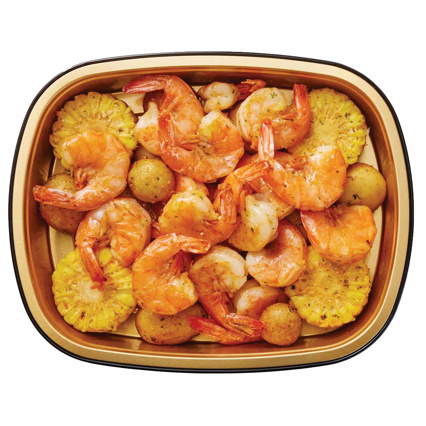 Bayou Boil House by H-E-B Fully Cooked Shrimp Boil – Cajun Seasoned ...