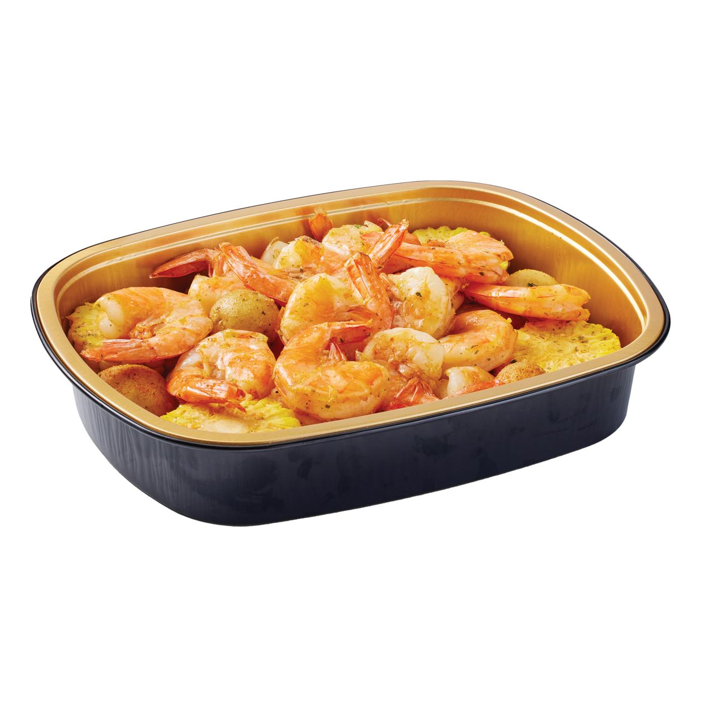Bayou Boil House by H-E-B Fully Cooked Shrimp Boil – Cajun Seasoned ...