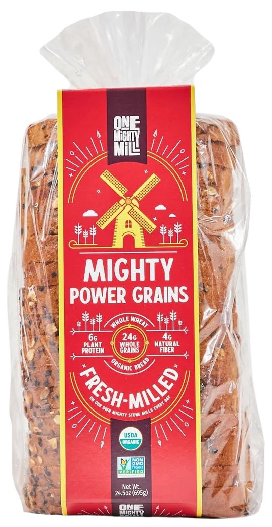 One Mighty Mill 100% Power Grains Bread, 24.5 oz | Central Market ...