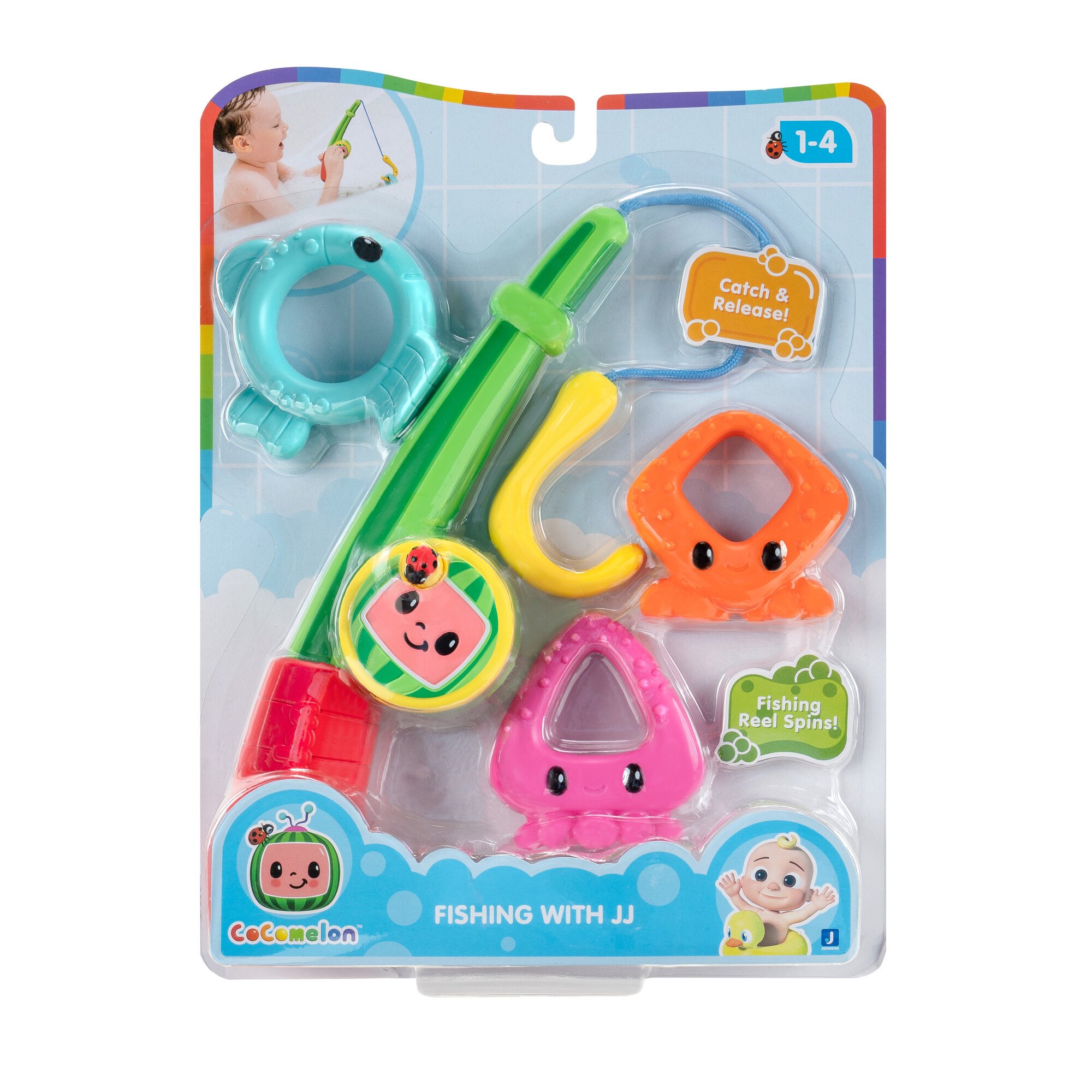 CoComelon Bathtime Fishing with JJ Set - Shop Baby toys at H-E-B