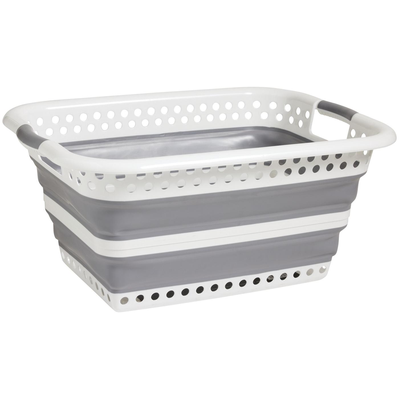 our goods Collapsible Laundry Basket - Shop Hampers & laundry bags at H-E-B