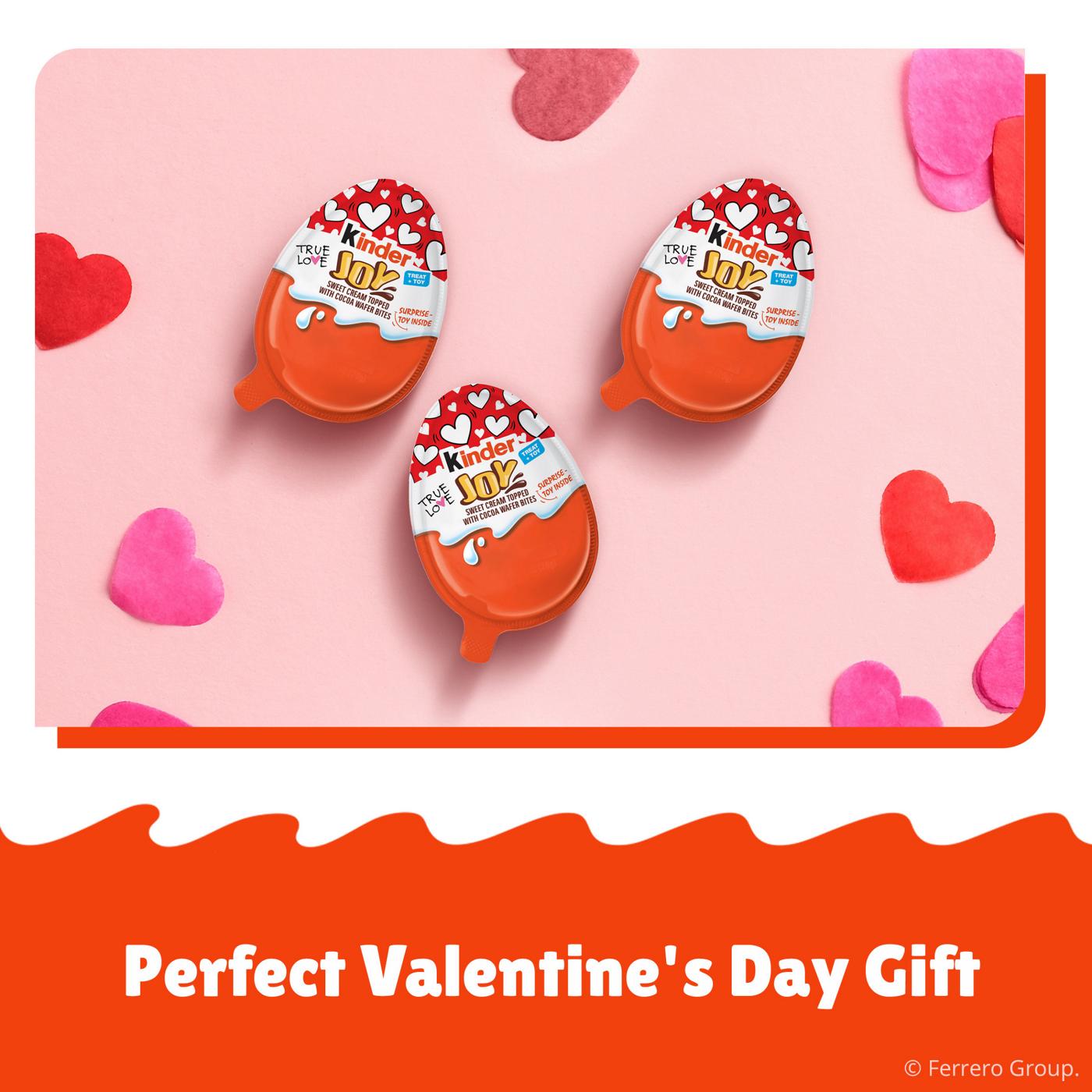 Kinder Joy Candy Egg + Valentine's Toy Multi Pack - Shop Candy at H-E-B