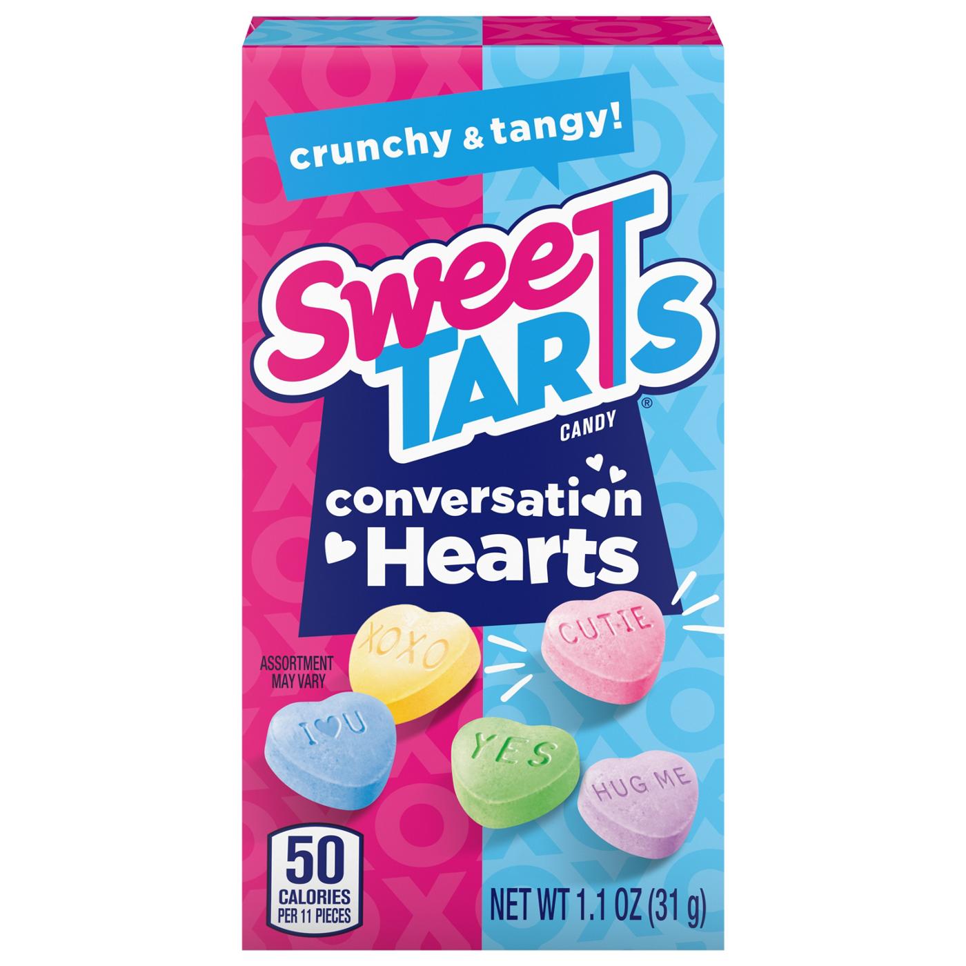 SweeTARTS Conversation Hearts Valentine's Candy Box - Shop Candy at H-E-B