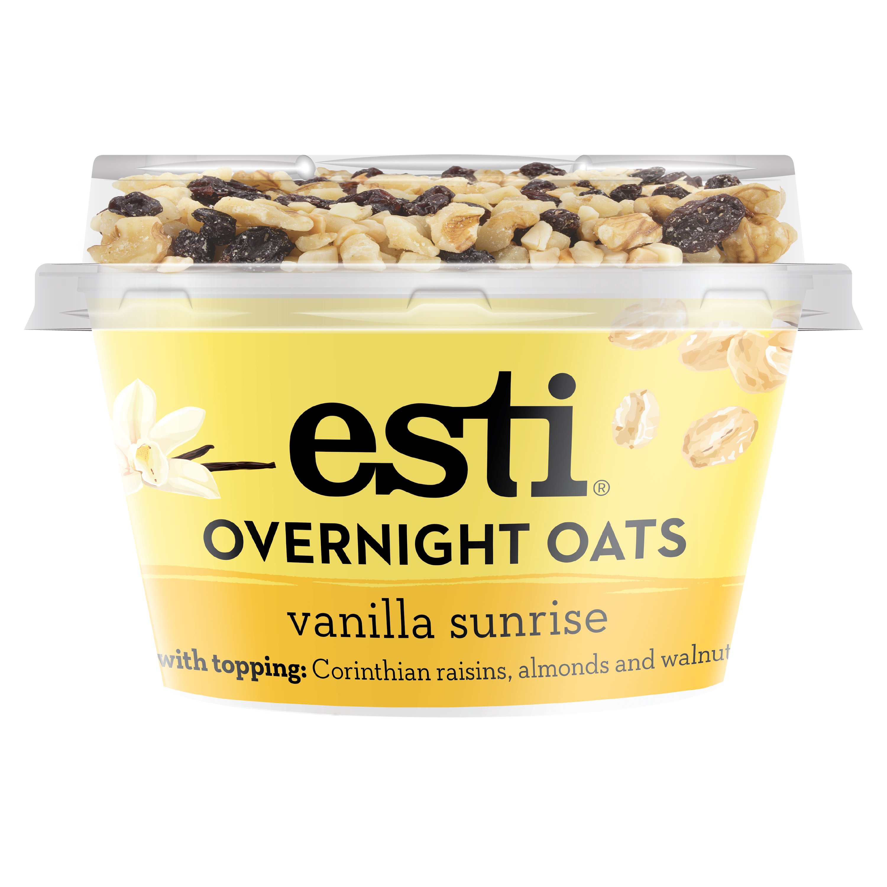 Esti Vanilla Sunrise Overnight Oats - Shop Yogurt at H-E-B
