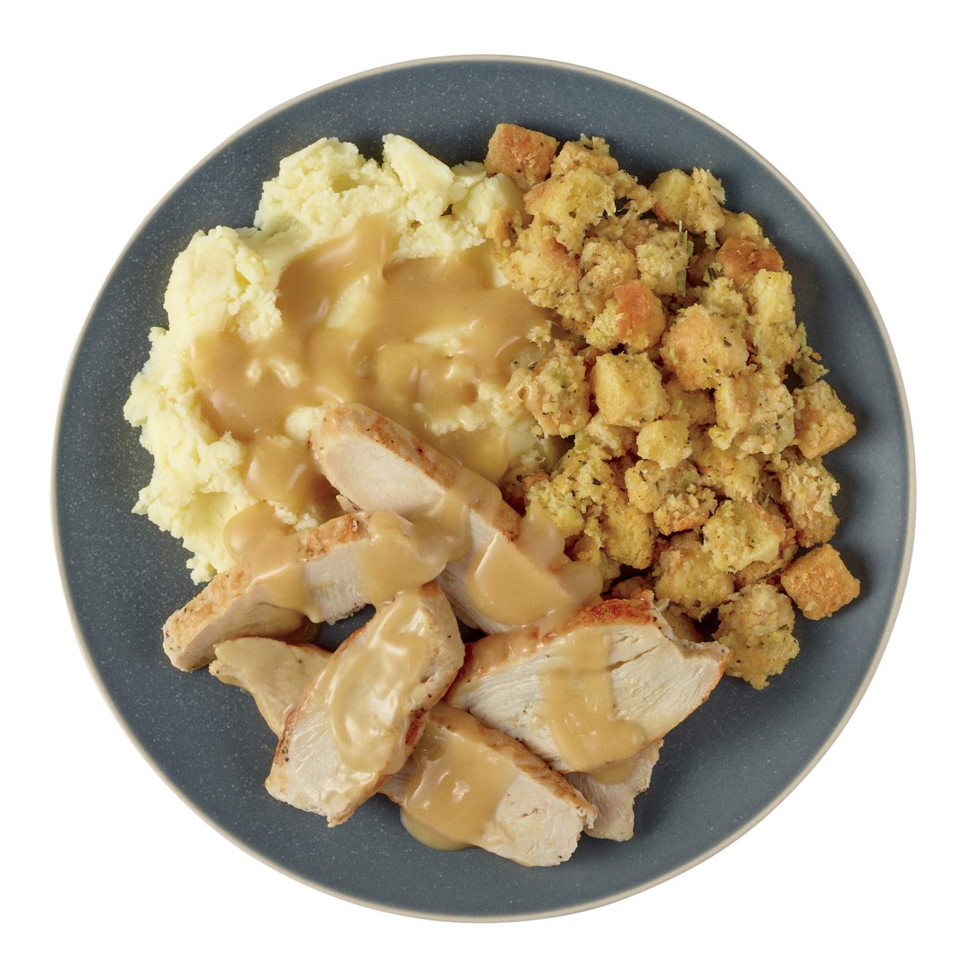 Meal Simple by H-E-B Roasted Turkey, Mashed Potatoes & Stuffing - Shop ...
