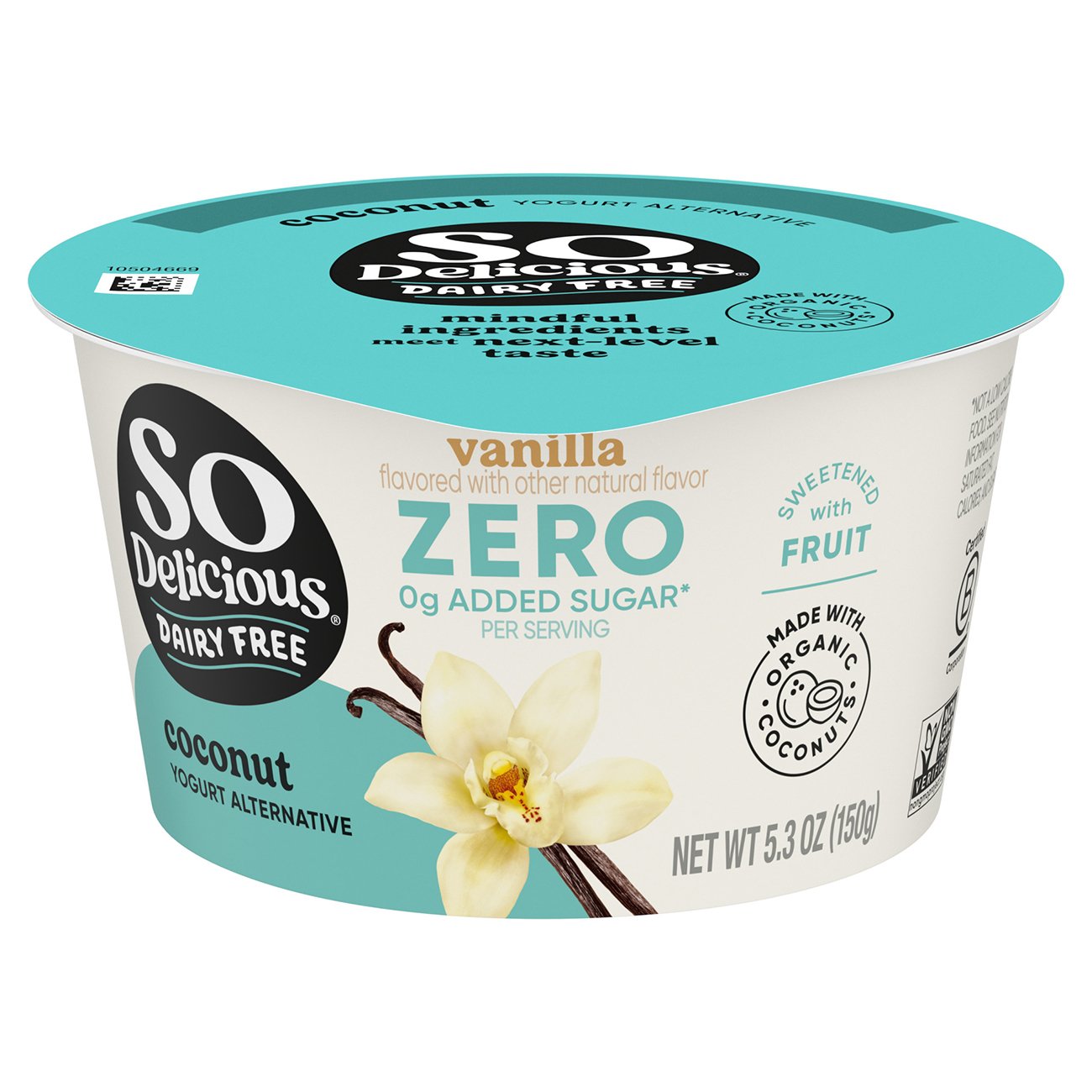 So Delicious Dairy Free Simply Yogurt - Vanilla - Shop Yogurt at H-E-B