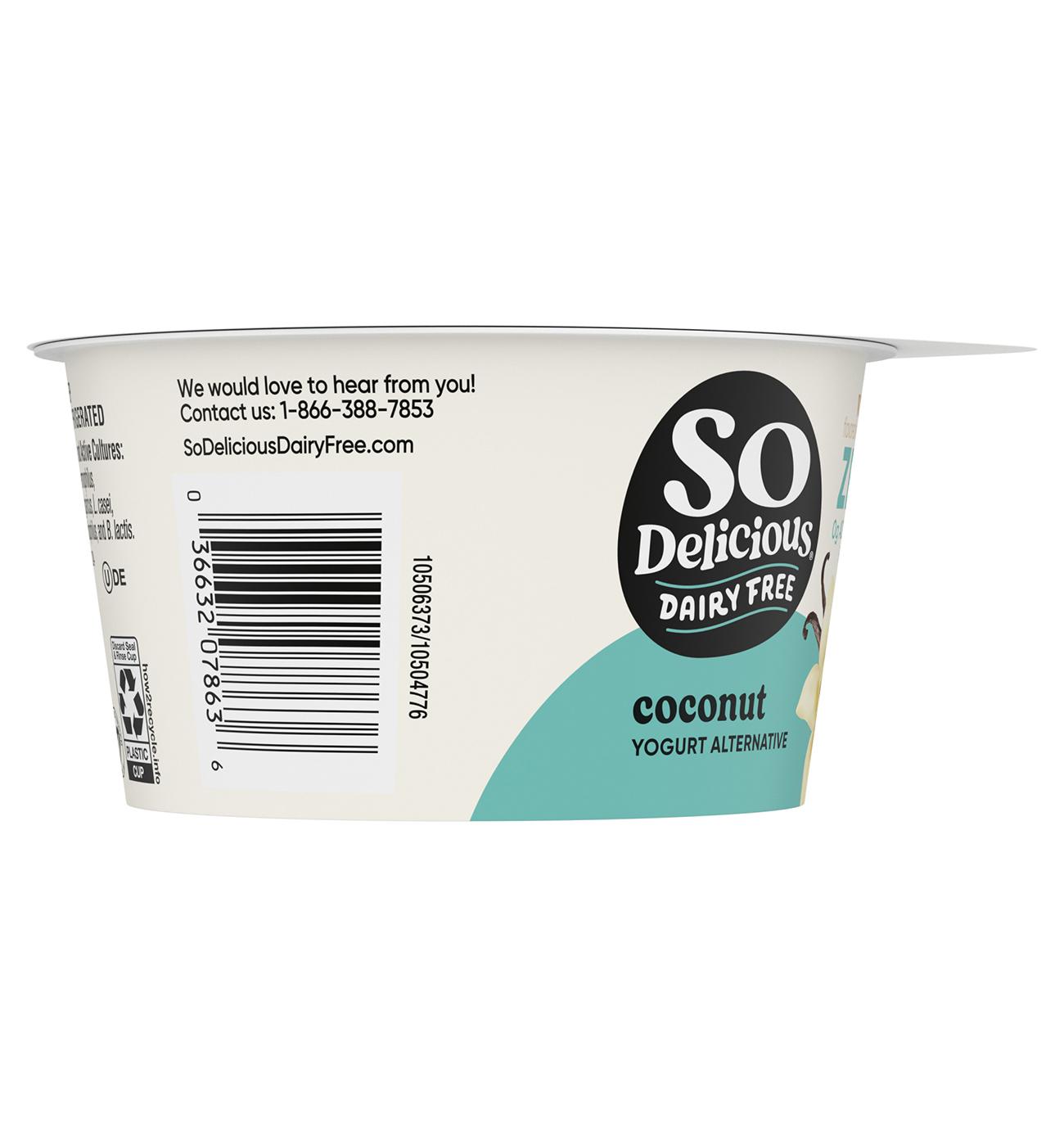 So Delicious Dairy Free Simply Yogurt - Vanilla - Shop Yogurt at H-E-B