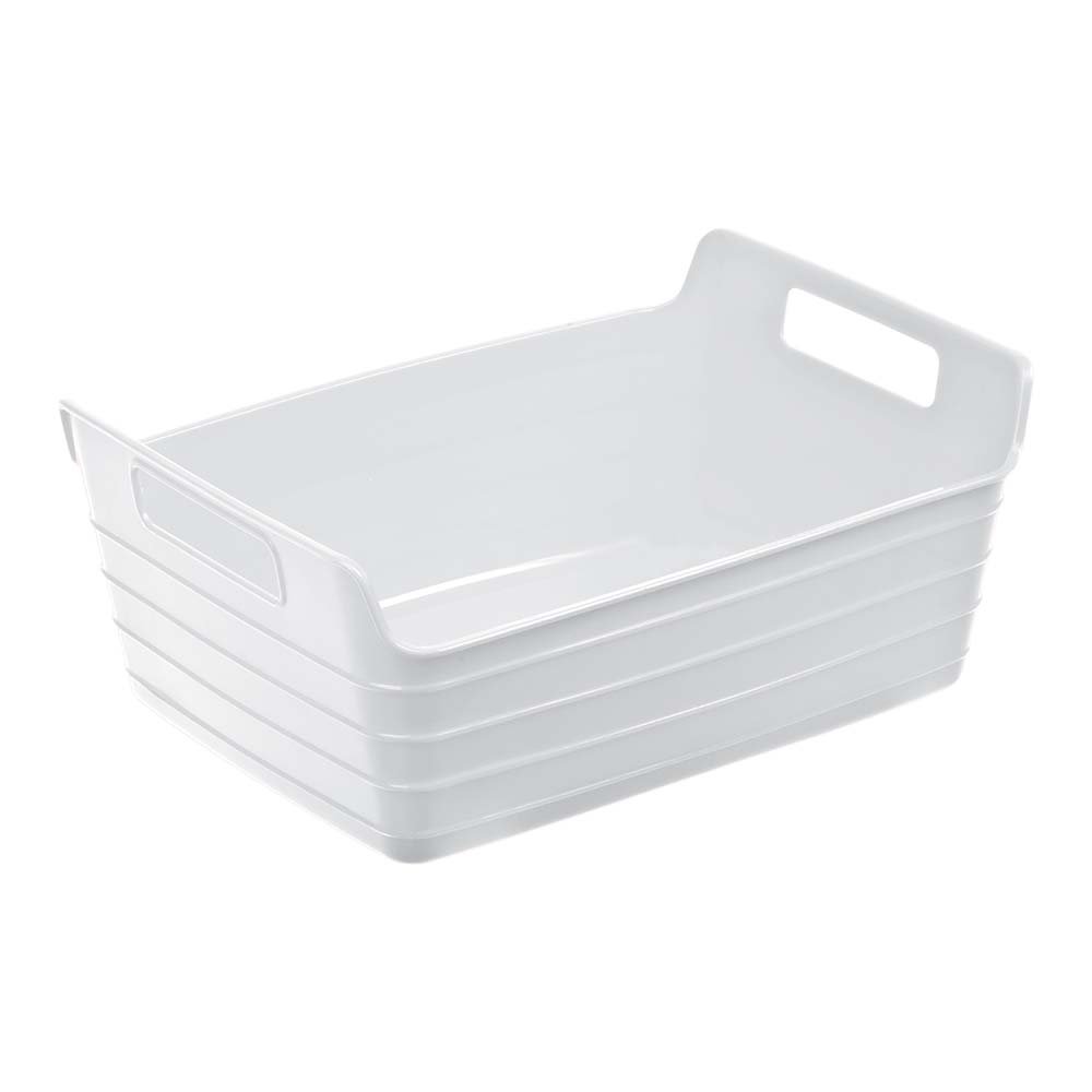 Starplast Small Flex Tray - White - Shop Storage bins at H-E-B