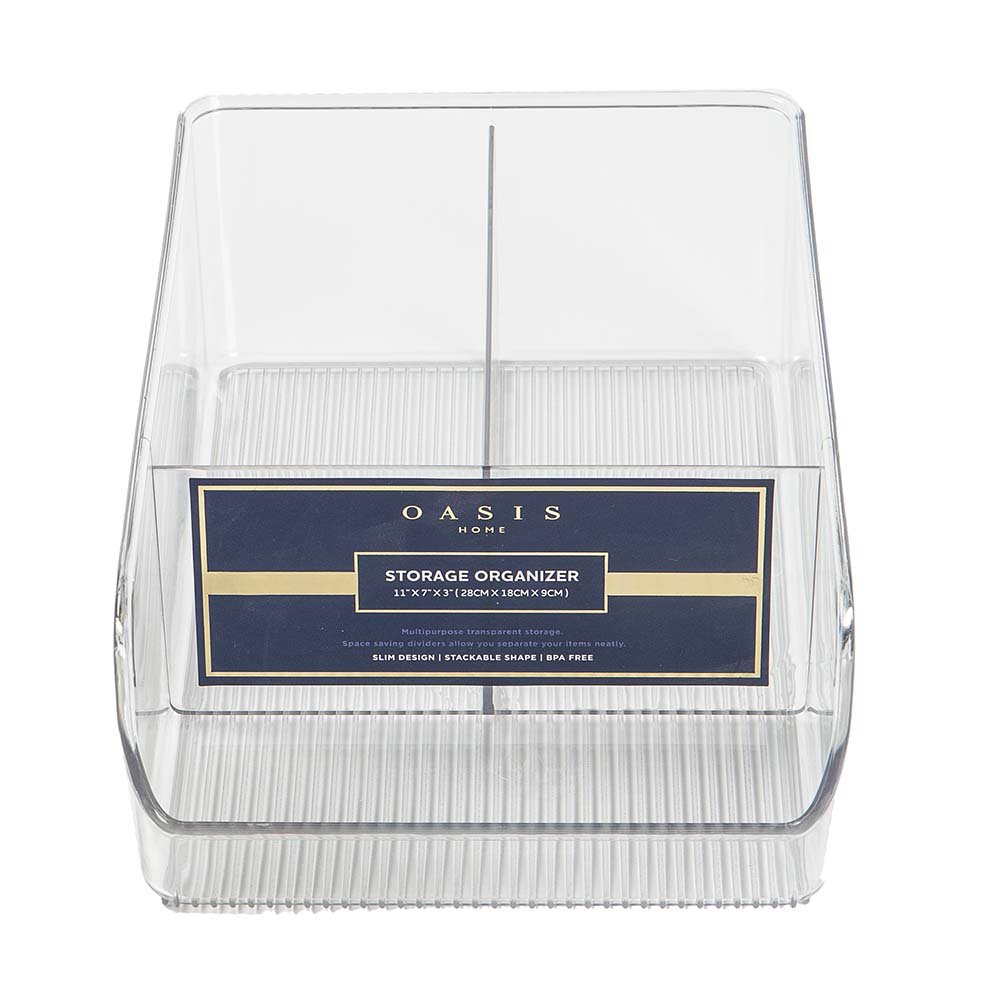 Oasis Home Three-Compartment Storage Organizer - Shop Storage bins at H-E-B