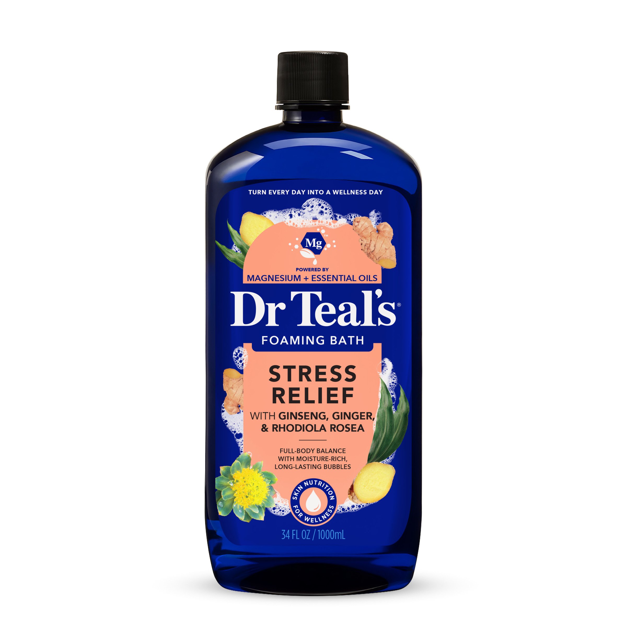 Dr Teal's Foaming Bath Stress Relief - Shop Bubble bath & salts at H-E-B