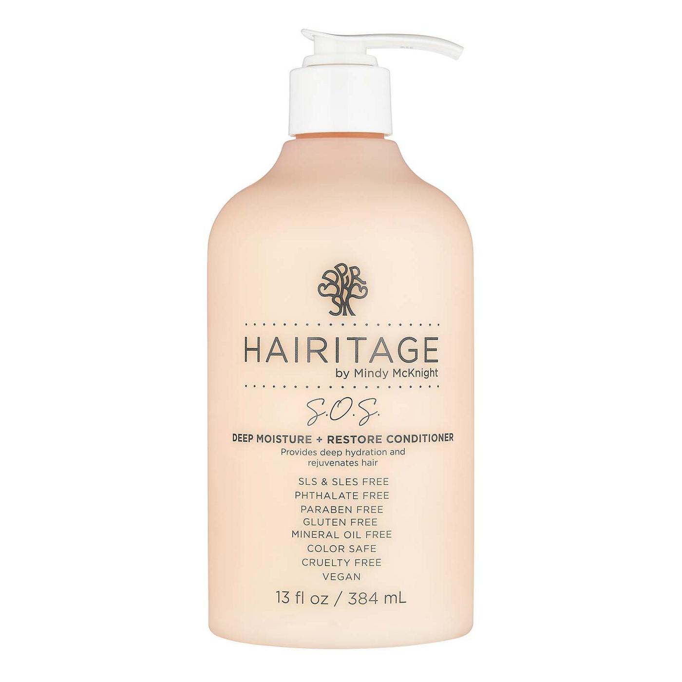 Hairitage SOS Deep Moisture + Restore Conditioner - Shop Shampoo ...