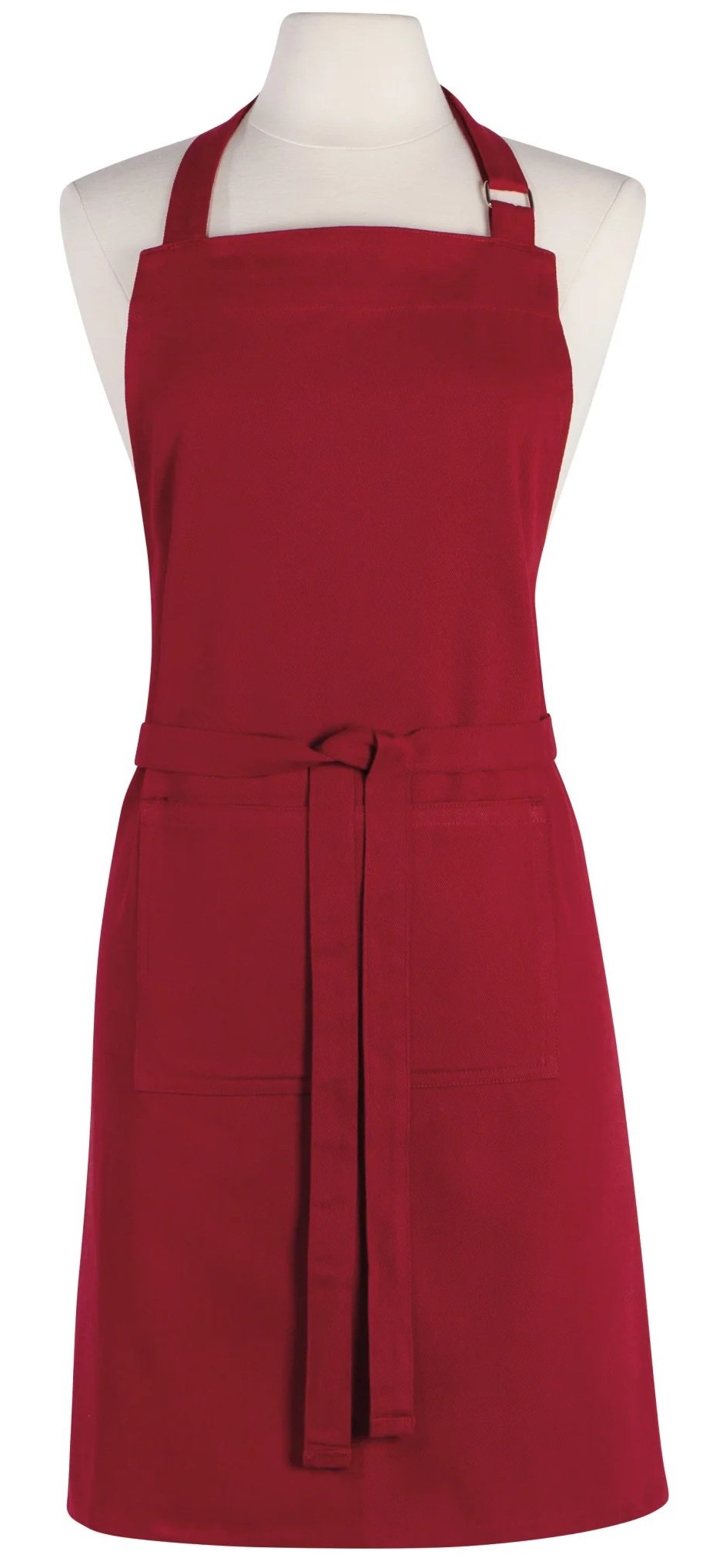 Now Designs Carmine Red Cotton Chefs Apron, ea | Central Market ...