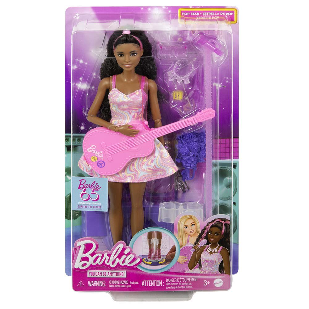Barbie 65th Anniversary Pop Star Doll - Shop Action figures & dolls at ...