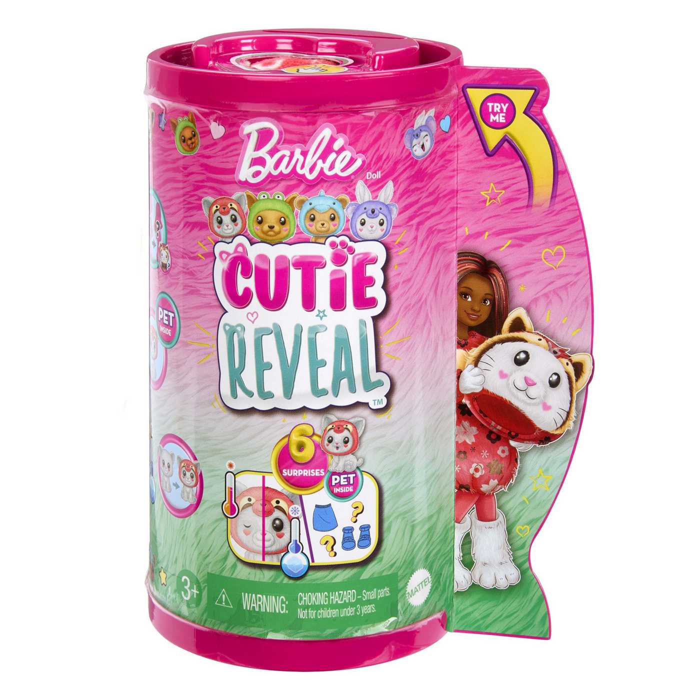 Barbie Cutie Reveal Costume Series Kitten as Red Panda Chelsea Doll ...