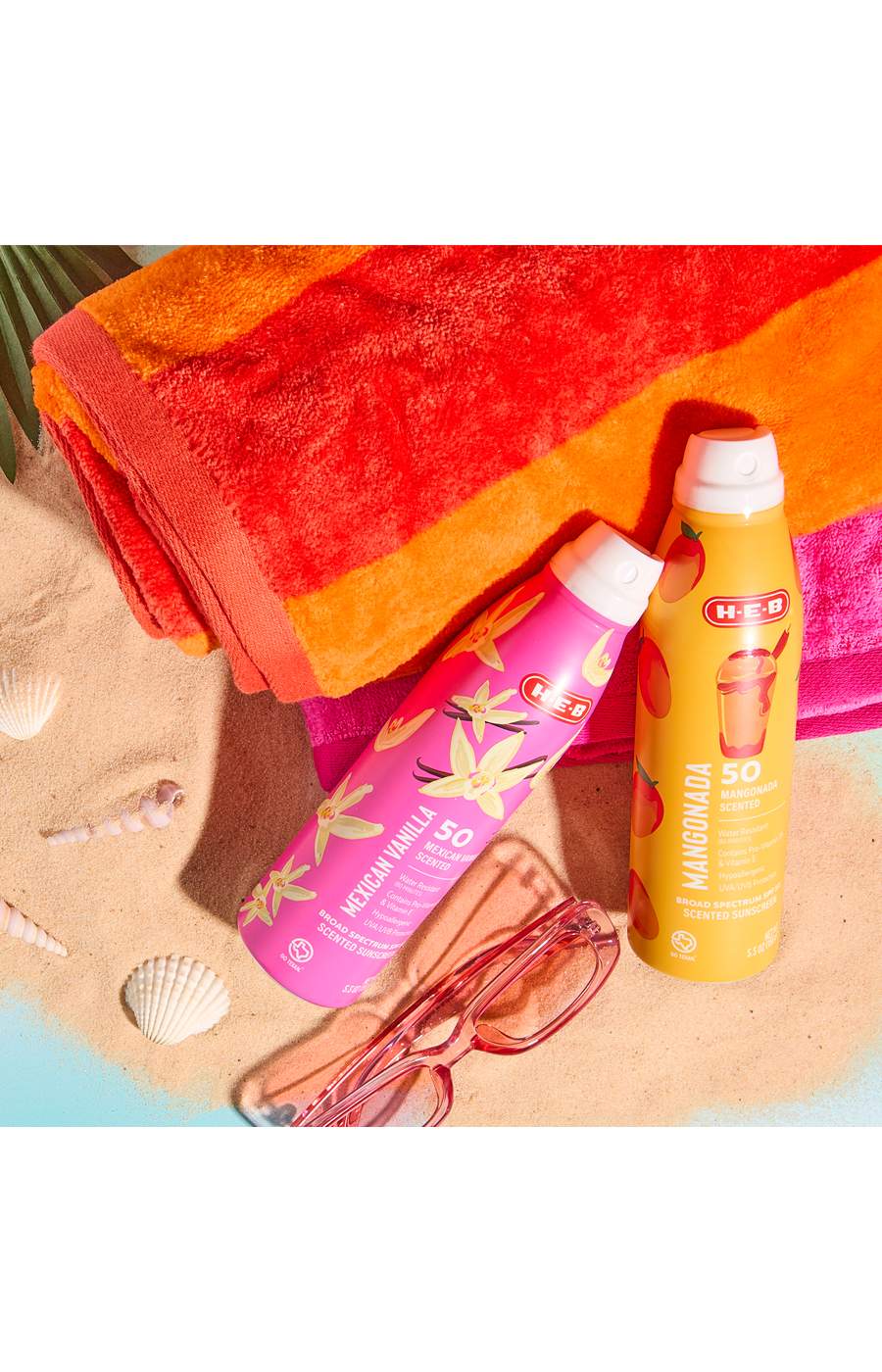 H-E-B Oxybenzone Free Mexican Vanilla Sunscreen Spray – SPF 50 - Shop ...