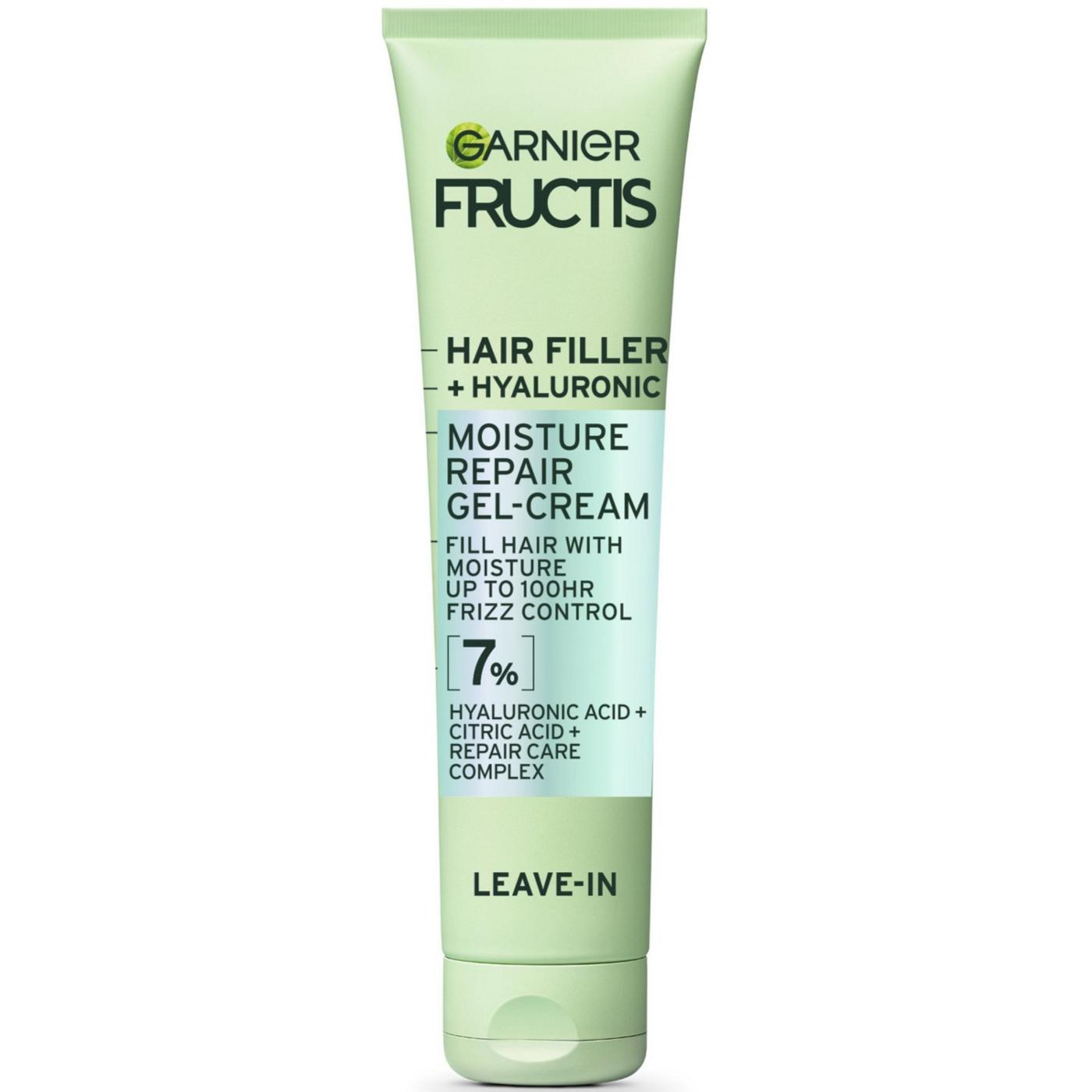 Garnier Fructis Hair Filler +Hyaluronic Moisture Repair Gel-Cream ...