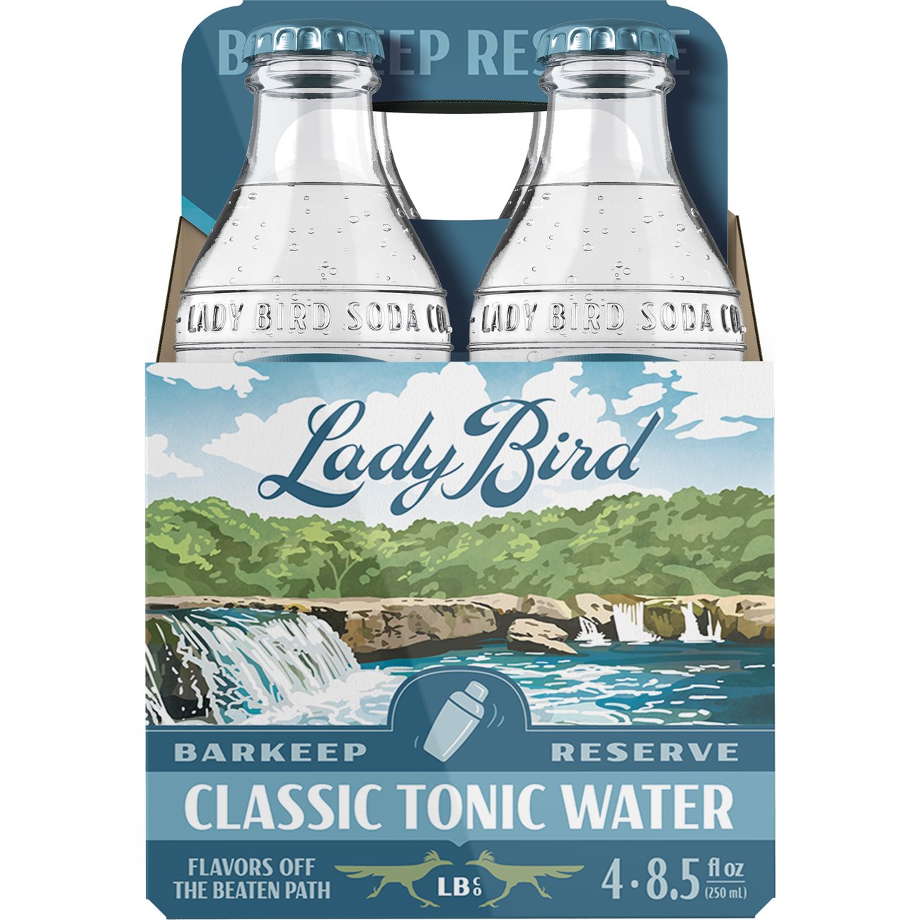 Lady Bird Classic Tonic Water 4 pk Bottles - Shop Cocktail mixers at H-E-B