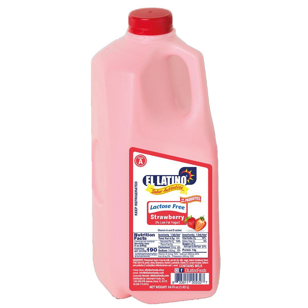 El Latino Lactose Free Strawberry Yogurt Shop Shakes And Smoothies At H E B
