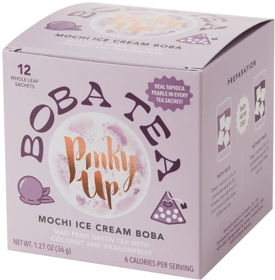 Pinky Up Mochi Ice Cream Boba Tea Sachets - Shop Tea at H-E-B