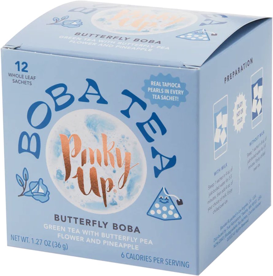 Pinky Up Butterfly Boba Tea Sachets - Shop Tea at H-E-B