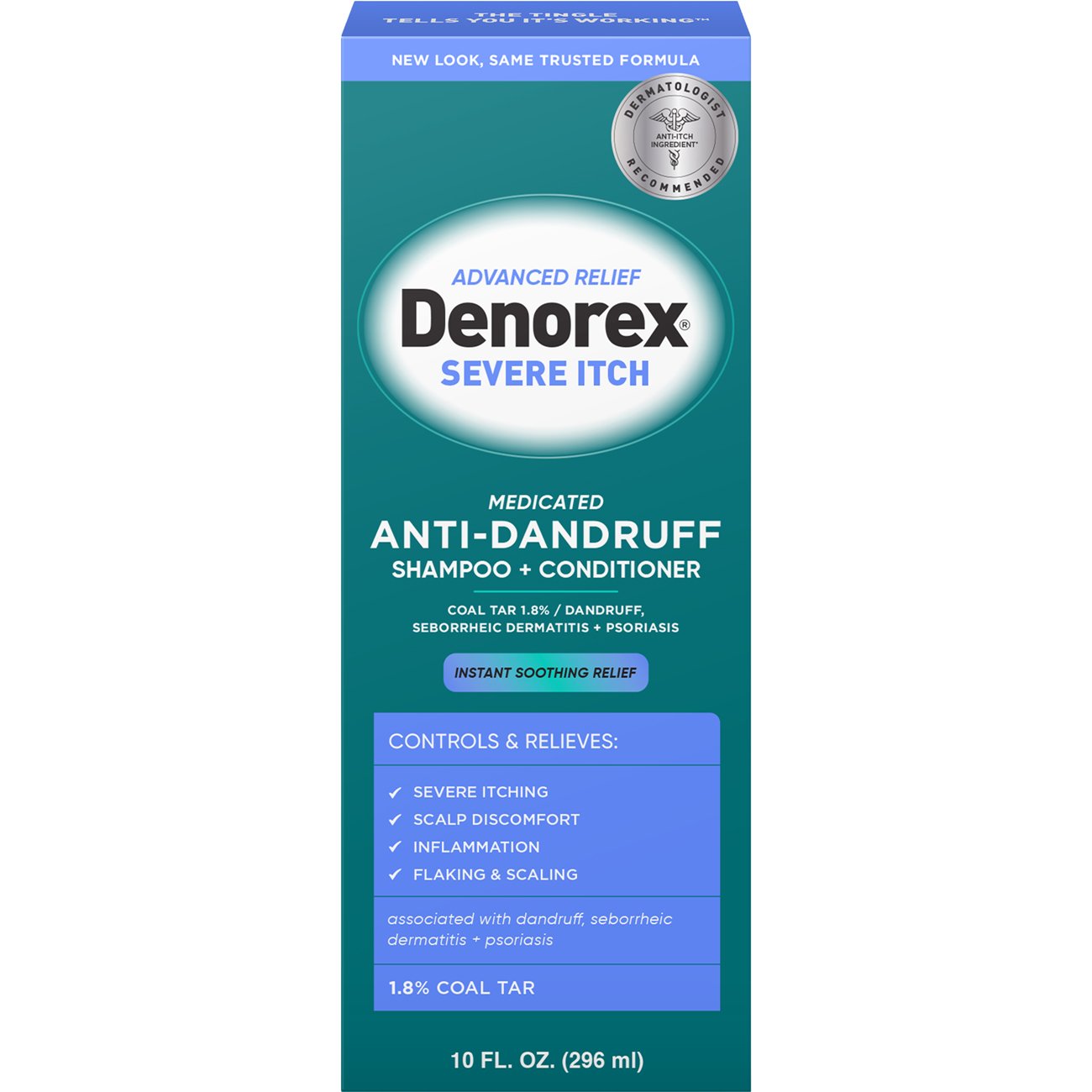 Denorex Maximum Itch Relief Dandruff Shampoo + Conditioner - Shop ...
