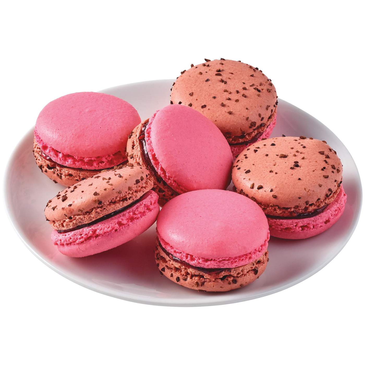 H-E-B Bakery Raspberry Chocolate Macaron Cookies - Shop Tarts ...
