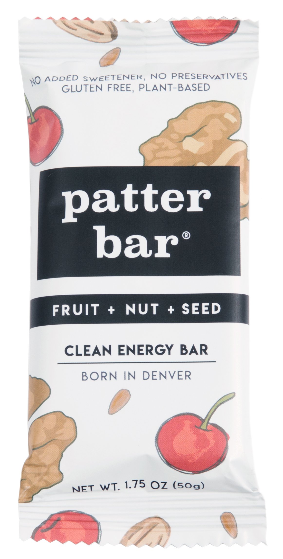 Patterbar Fruit Nut Seed Clean Energy Bar, 1.75 oz | Central Market ...