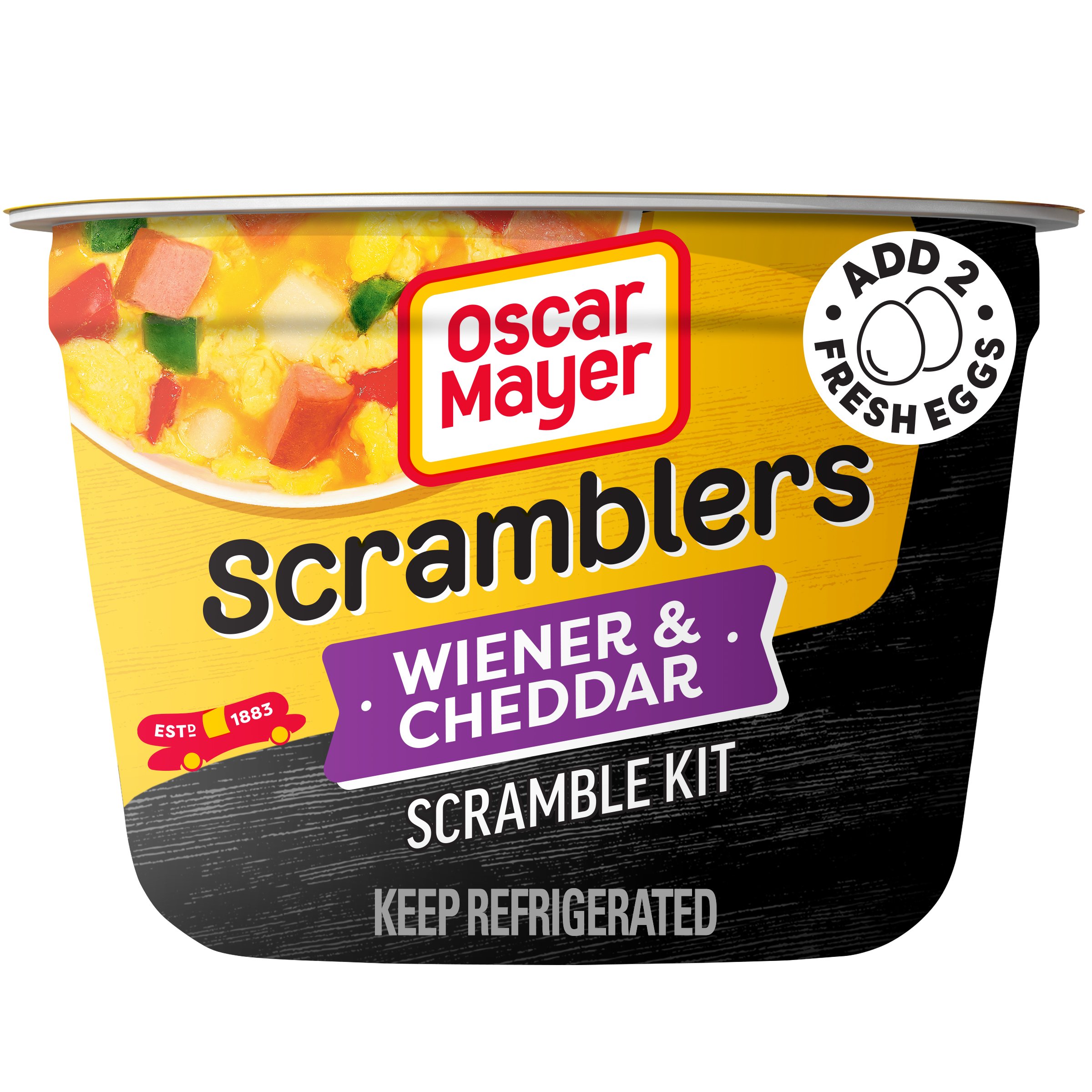 Oscar Mayer Scramblers Breakfast Scramble Kit - Wiener & Cheddar - Shop ...