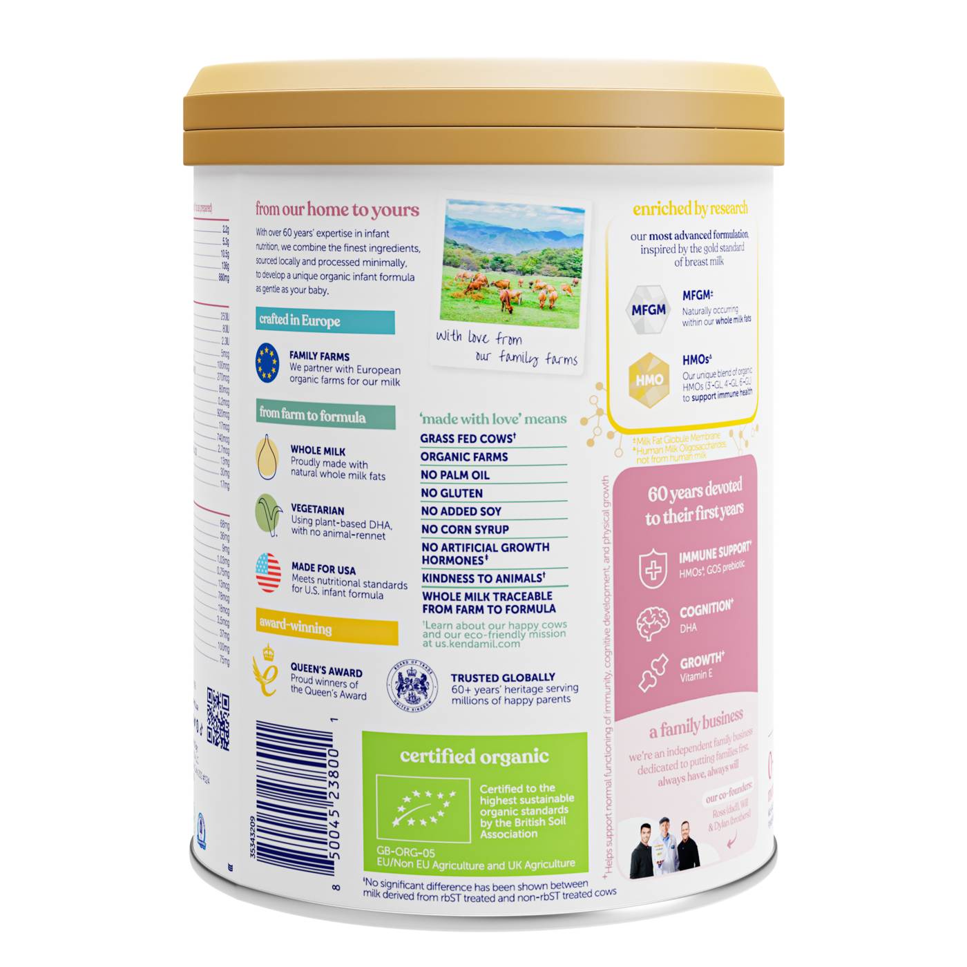 Kendamil Organic Infant Formula - Shop Formula at H-E-B