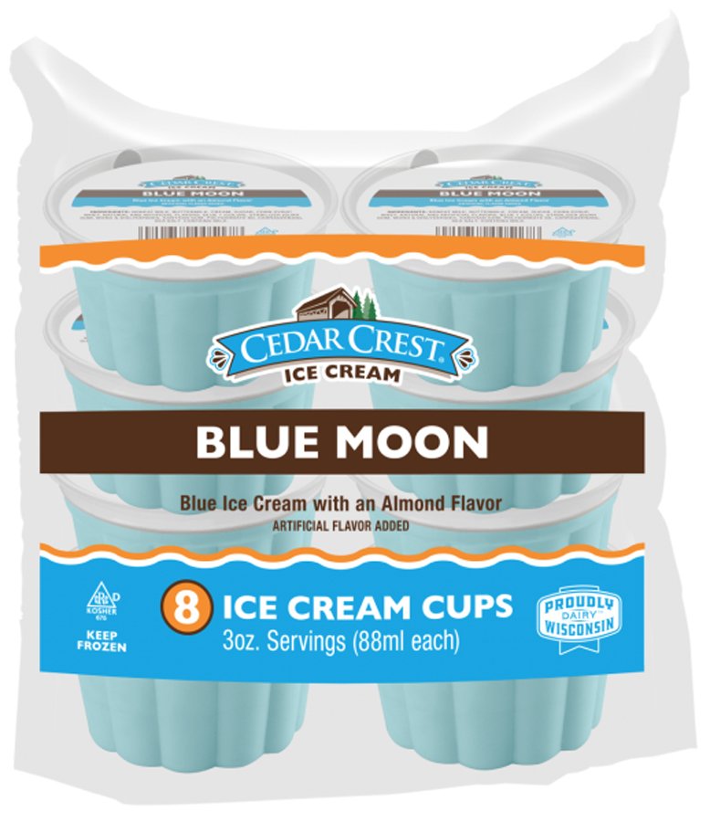 Cedar Crest Blue Moon Ice Cream Cups, 8 ct | Central Market - Really ...